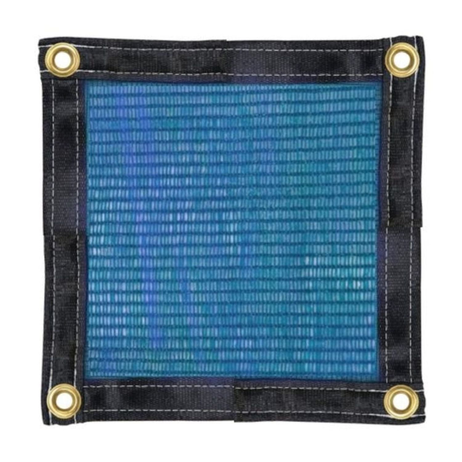 Blue Shade Cloth 12ft x 8ft - 3 Season Sun Shade for Patio, Garden ...