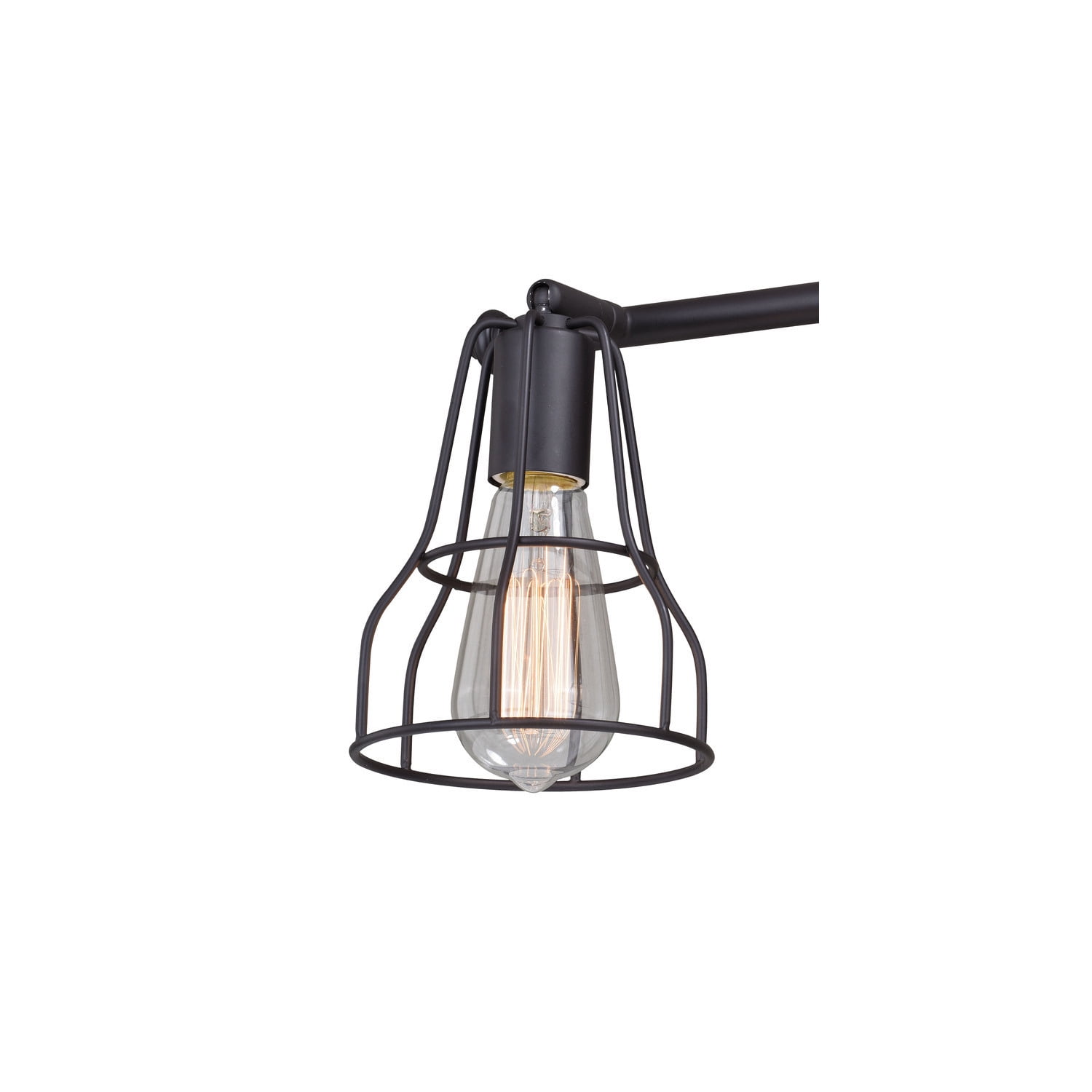 Adjustable Wall Lights Bronze, 2-Light Vanity Fixture, Rotating Cage ...