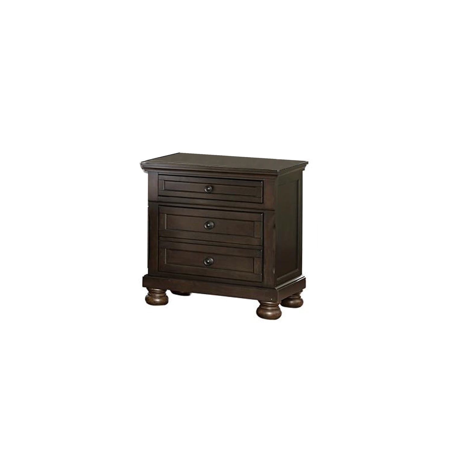 Homestock Art Nouveau Allure Mid Century Design Night Stand Chest With ...