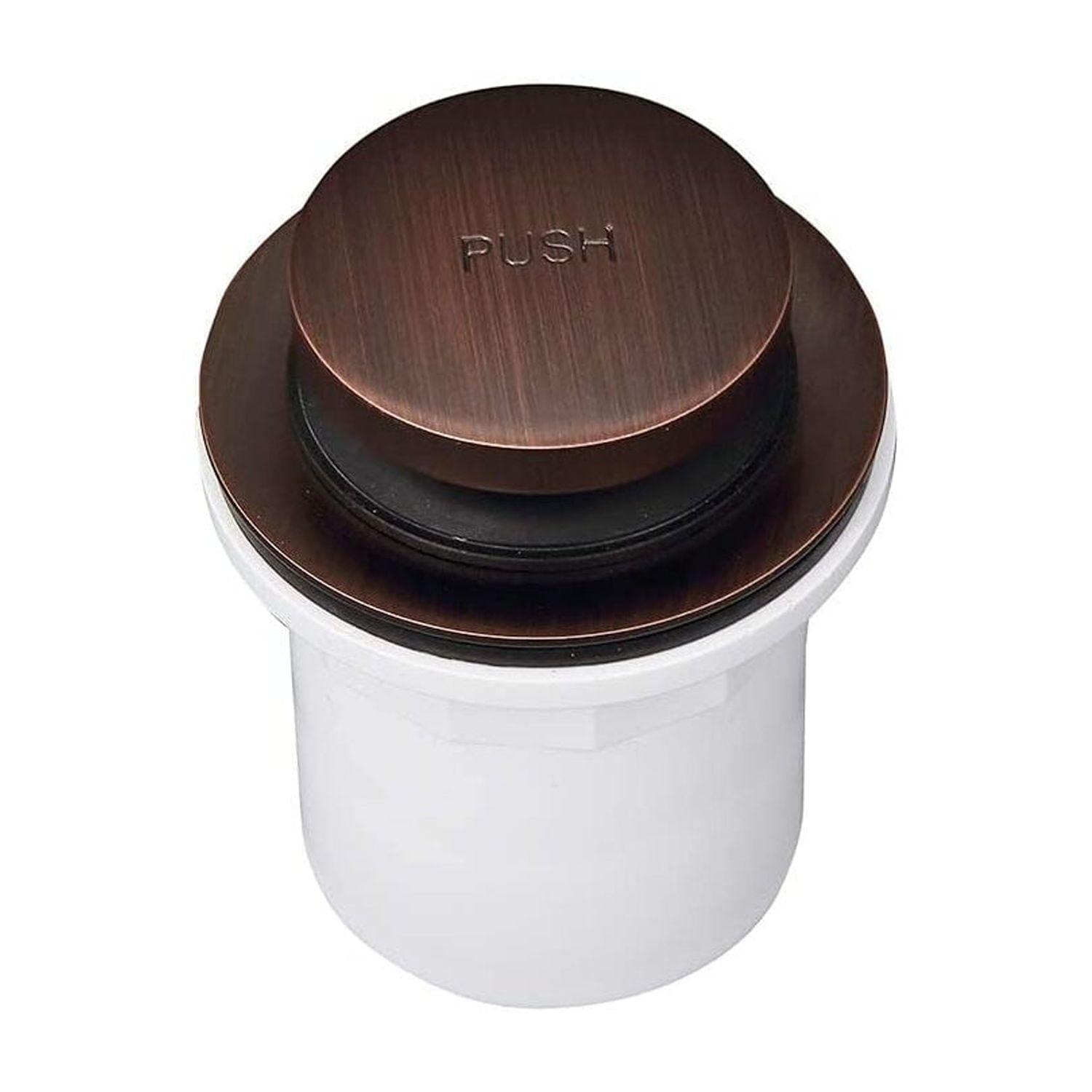 Homestock Asian Allure Push Button Tub Drain With Pvc Adapter, Pop Up ...