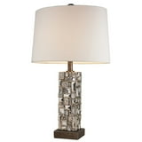 Modern Table Lamp Tall Mirror Accent Lamp Gold Bronze Finish 28" Sierra ...