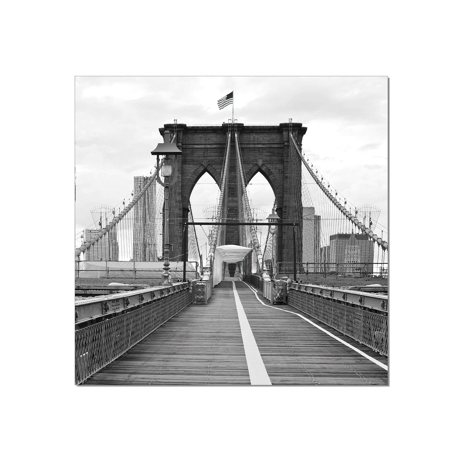 Homestock Baroque Beauty Art Bridge Flag - Walmart.com