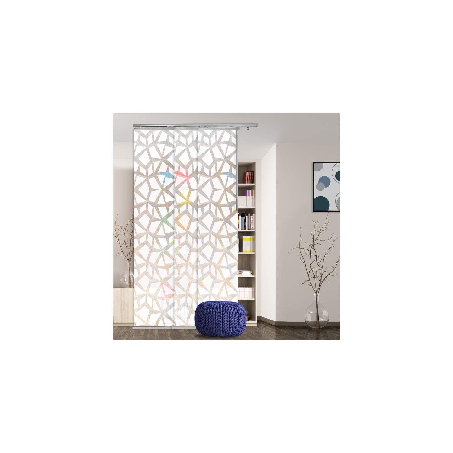 Room Divider Panel Track SystemSteel Sliding Door SeparatorAdjustable ...