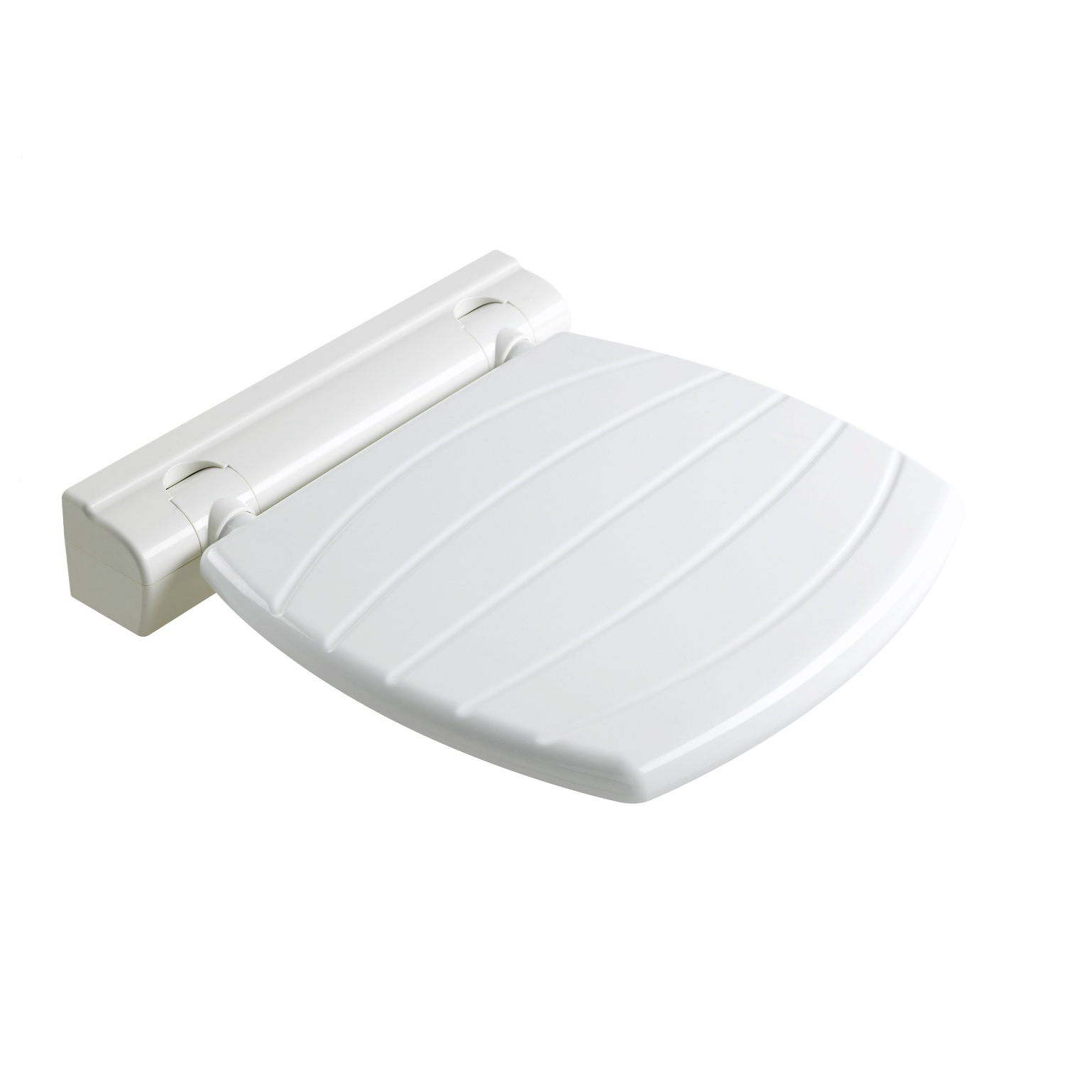 Folding Shower Seat for Bathroom - Wall Mounted Seat, Stainless Steel ...