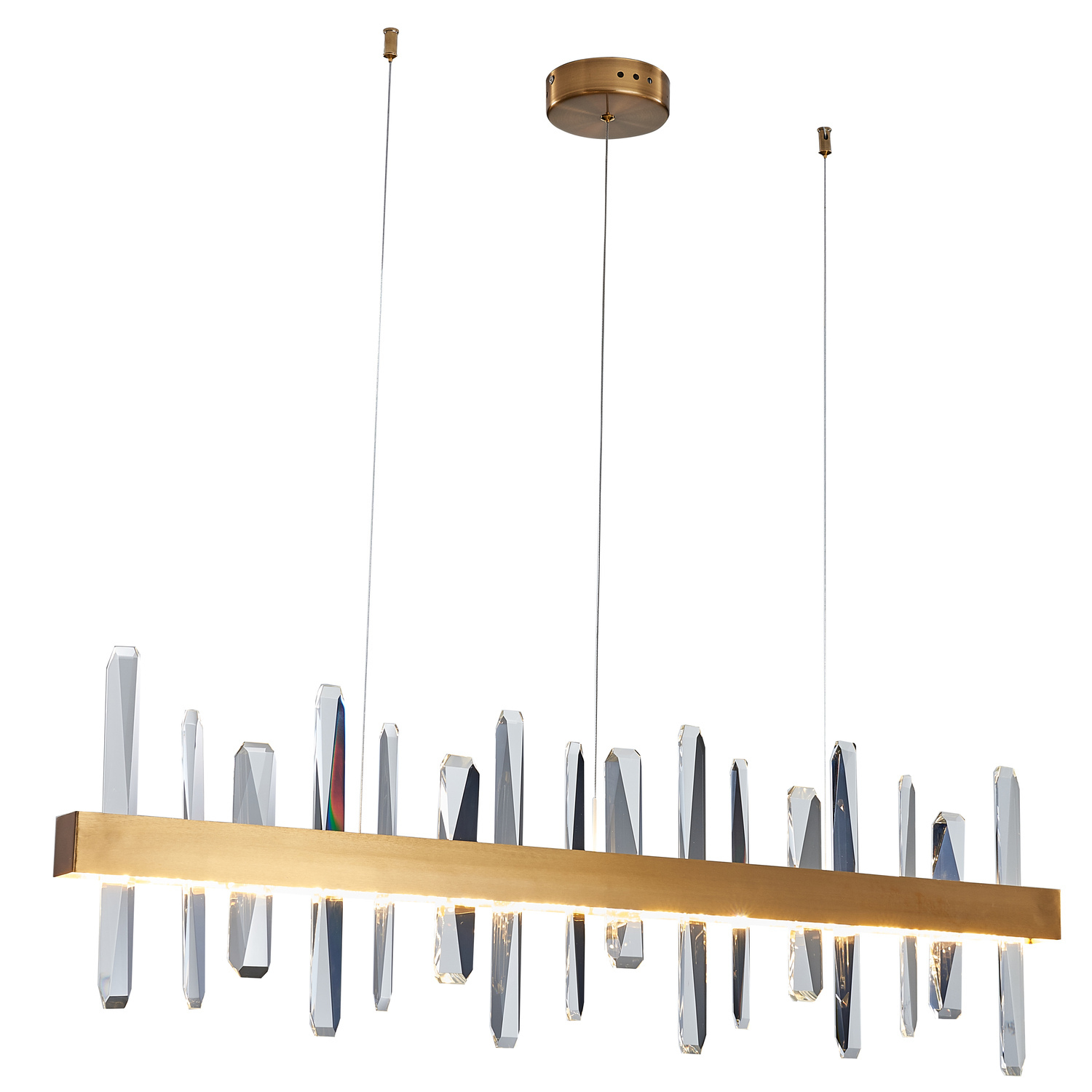 Homestock Coastal Craftsman 1- Light Chandelier, Metal Material ...