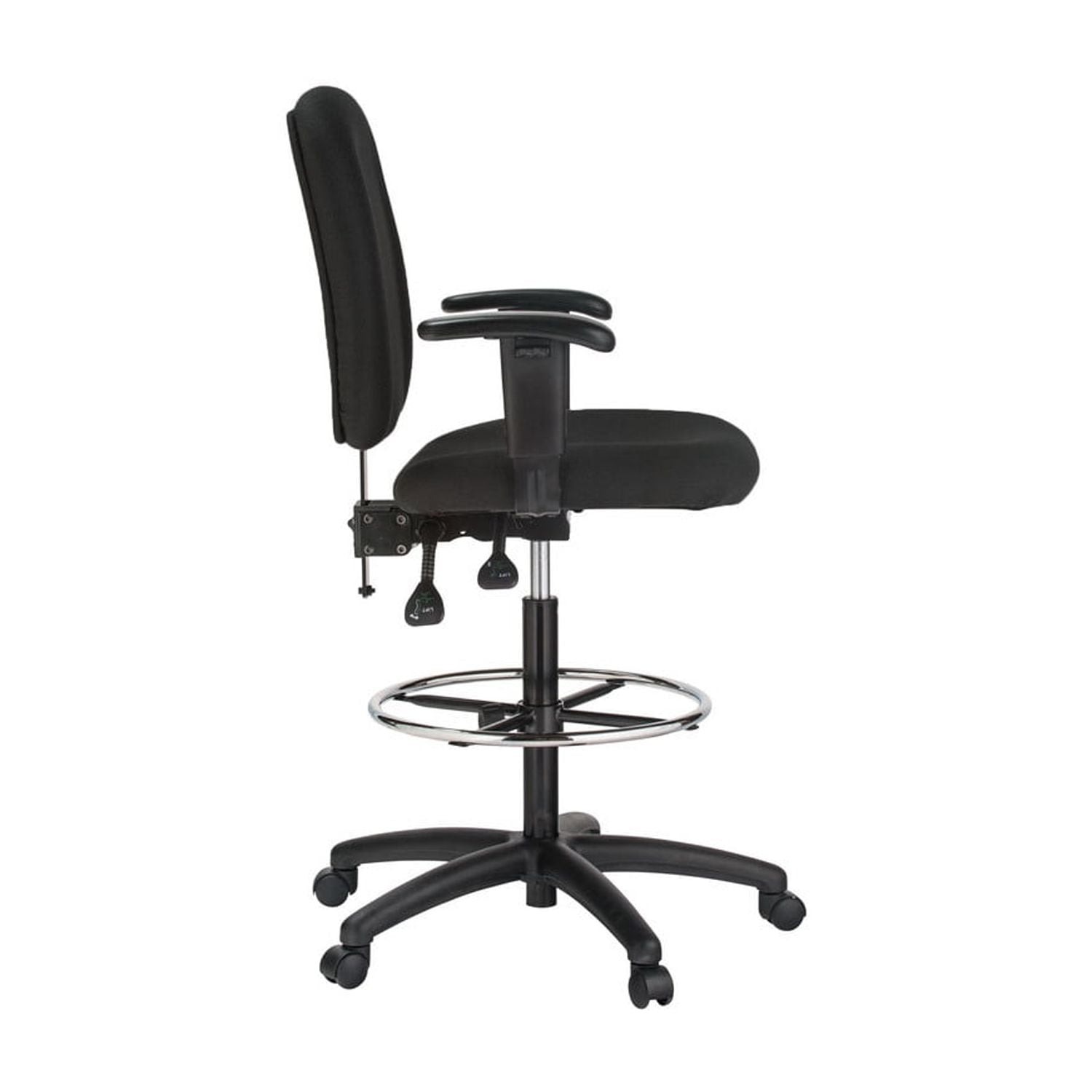 Drafting Stool Adjustable Height Swivel Chair - Desk Chair for Office ...