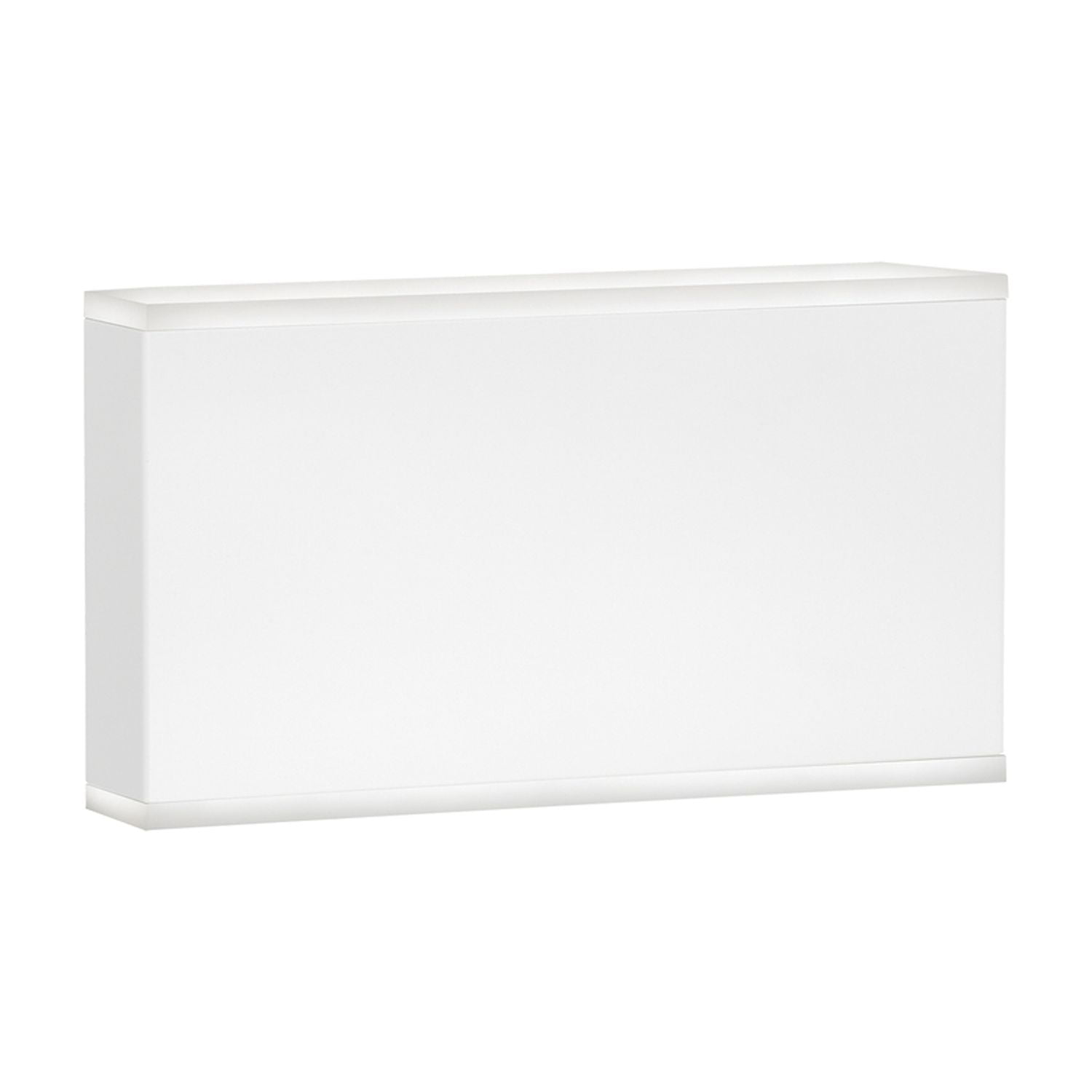 French Country Wall Sconce - 20W Matte White Light Fixture with ...