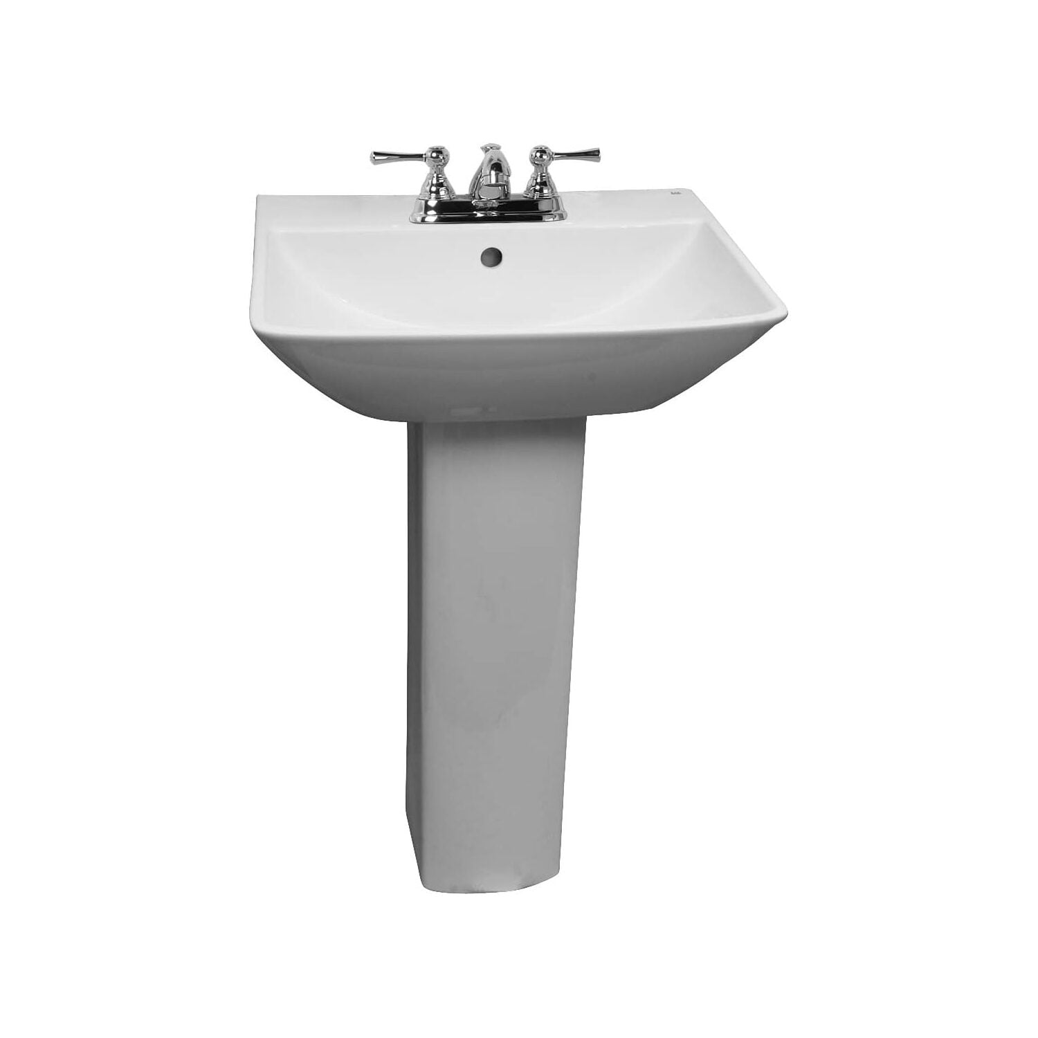20 Inch Pedestal Lavatory - Bathroom Sink, Elegant Design, Mounting ...