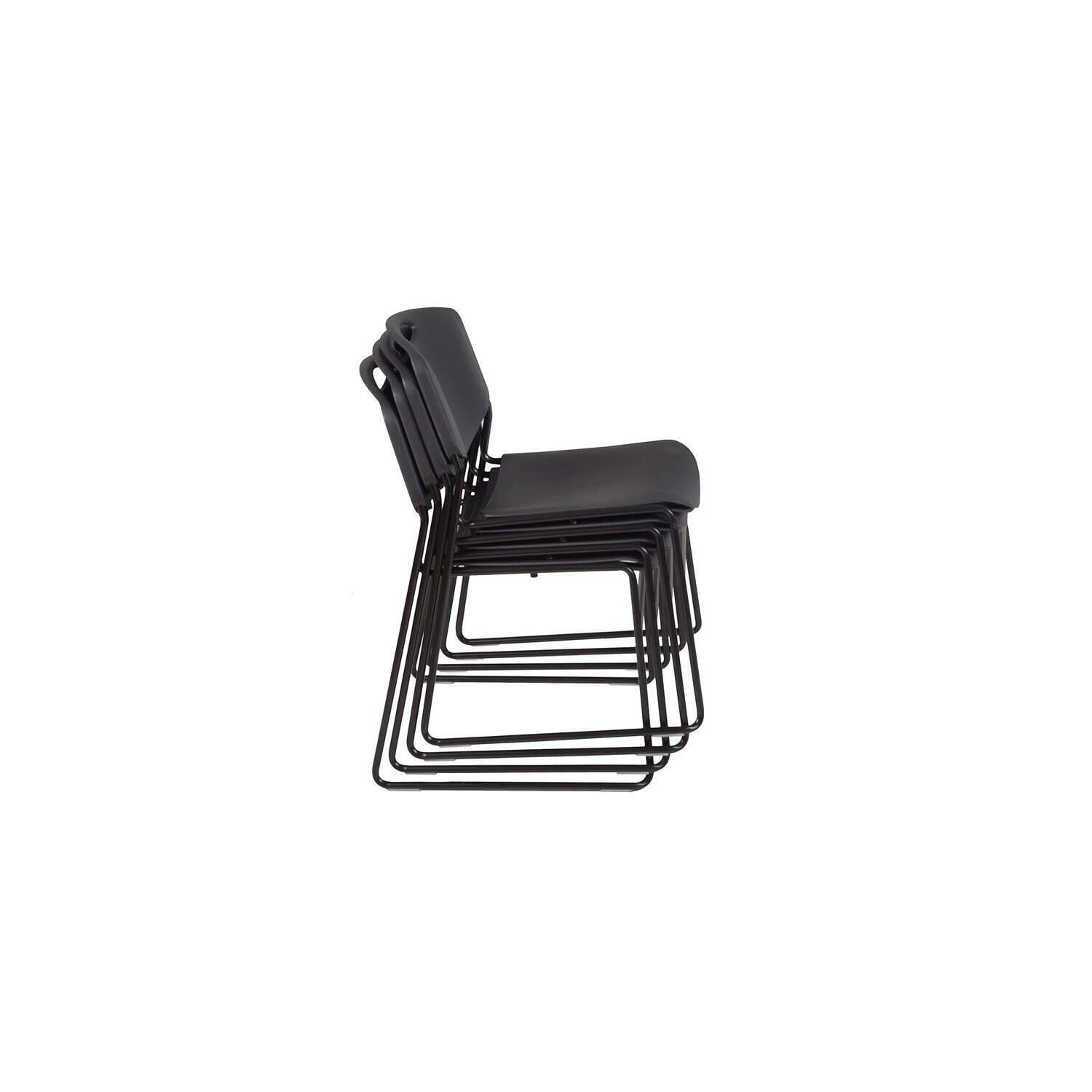 Homestock Gothic Glamour Guest & Reception Chairs, Set Of 4 Metal ...