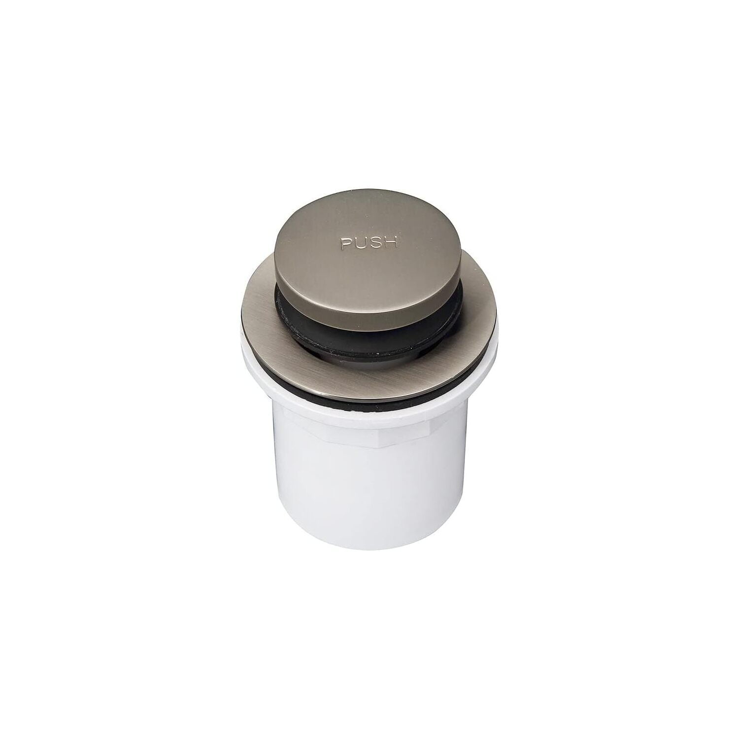 Homestock Handcrafted Haven Pop-Up Tub Drain With 1-1/2" Flanged Pvc ...