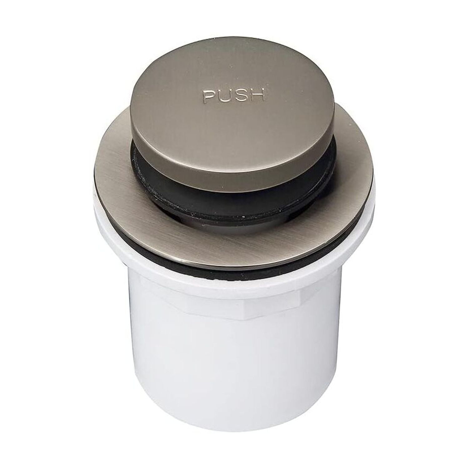 Homestock Handcrafted Haven Pop-Up Tub Drain With 1-1/2" Flanged Pvc ...