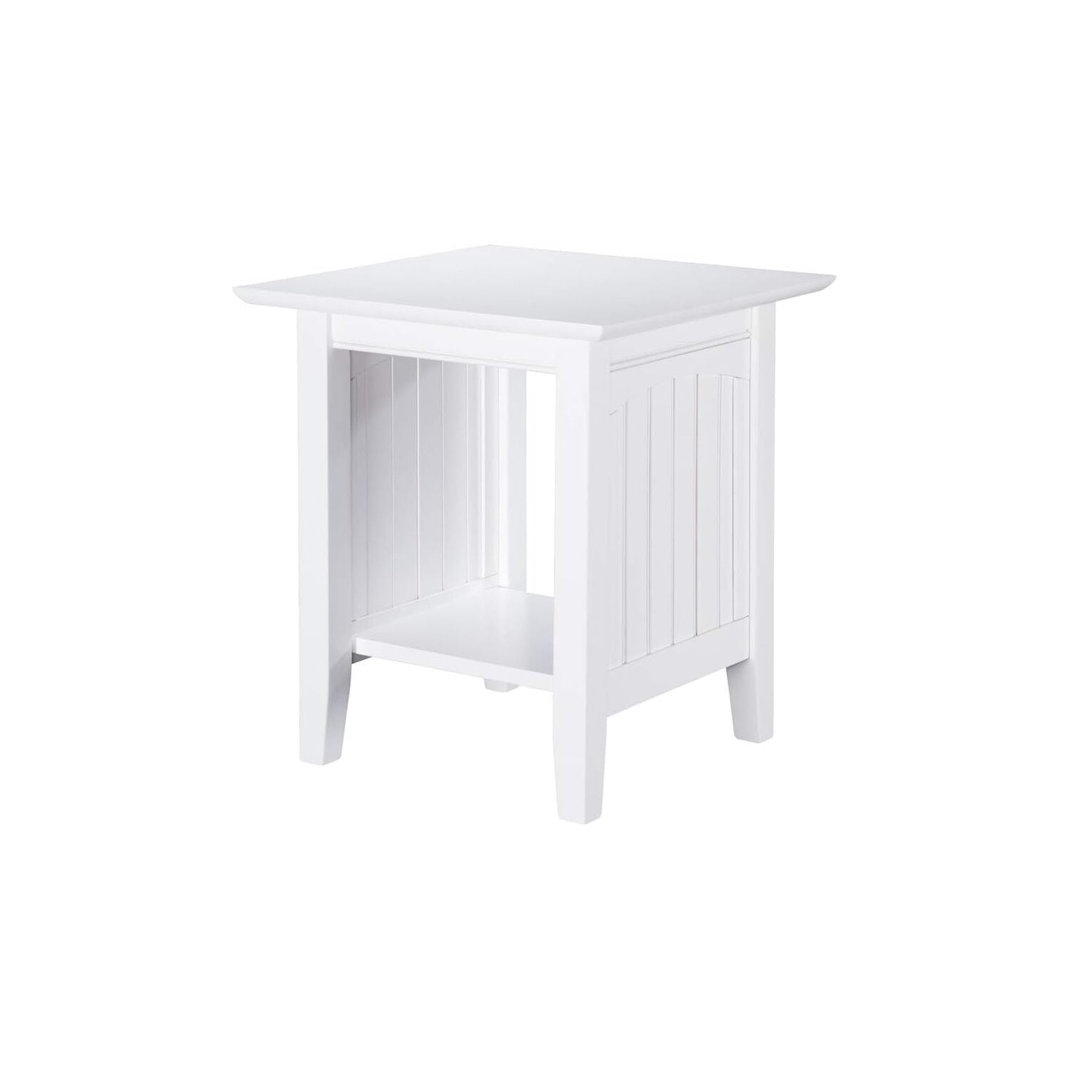Homestock Island Oasis End Table With Charging Station - Walmart.com