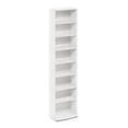 HOMESTOCK Adjustable Shelves Multimedia Storage Tower, 8 Tier - Walmart.com