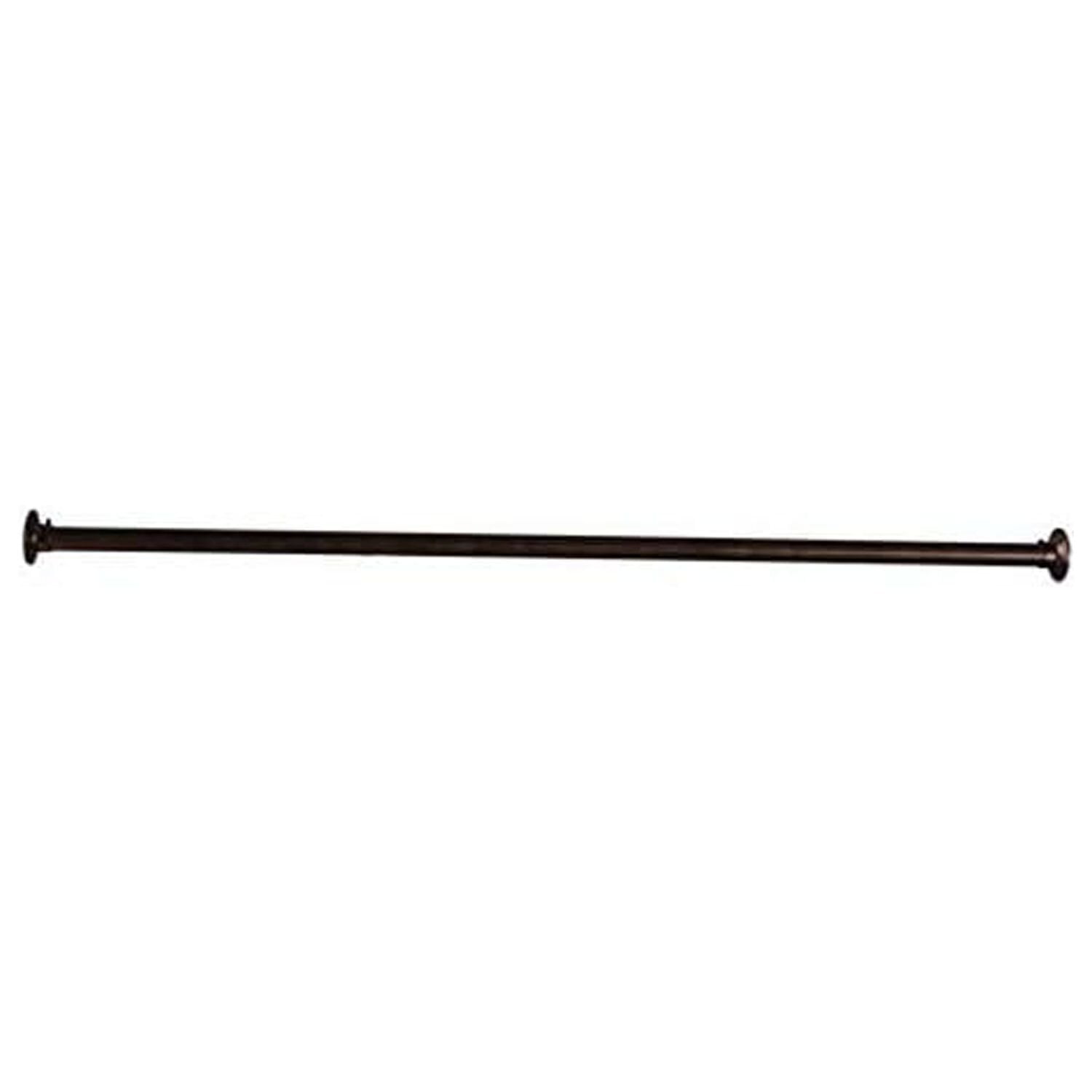 Medieval Curtain Rod - 60" Brass, Adjustable, Durable, Elegant ...