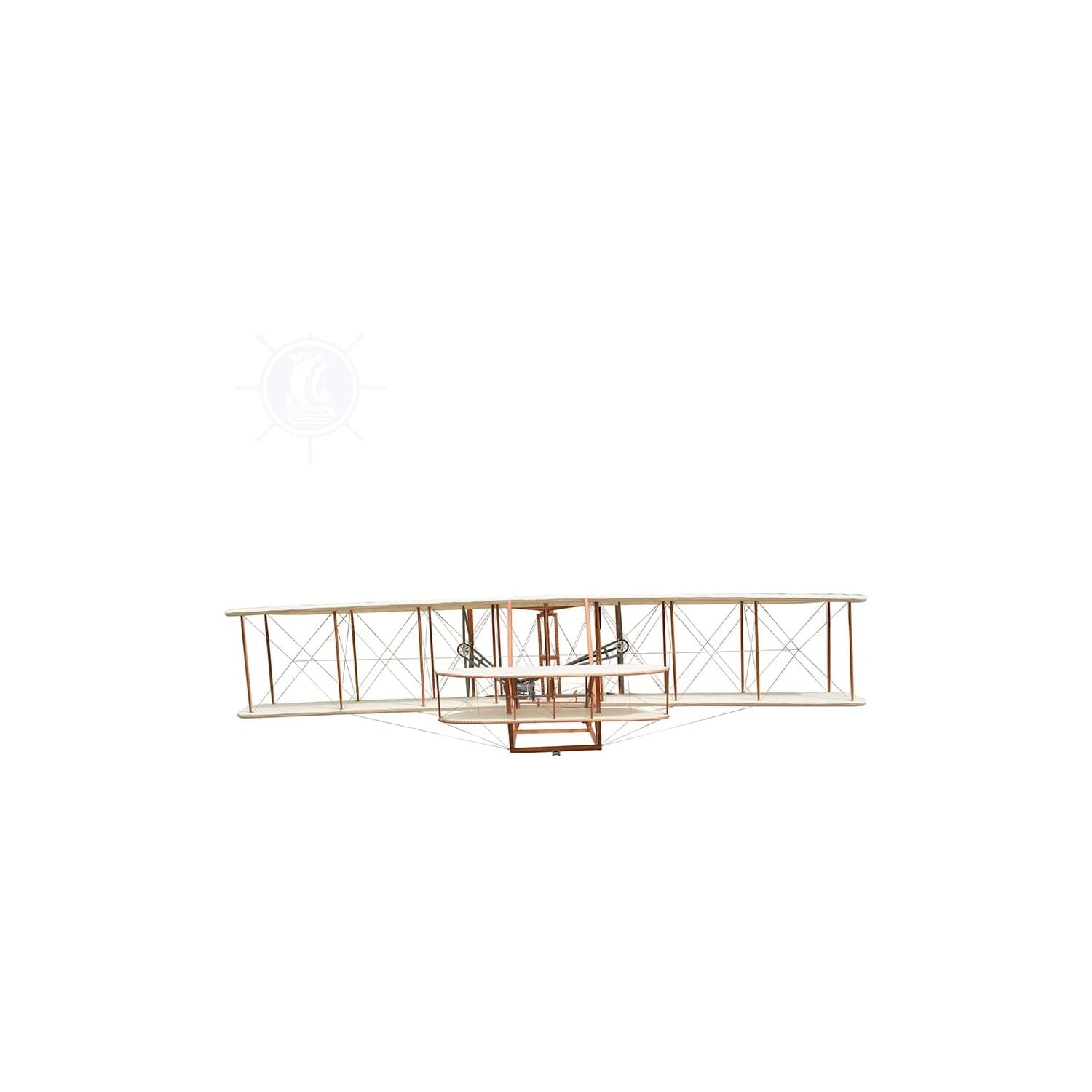 Homestock Mediterranean Mingle Wright Brother Flyer Model - 48" x 96" x ...