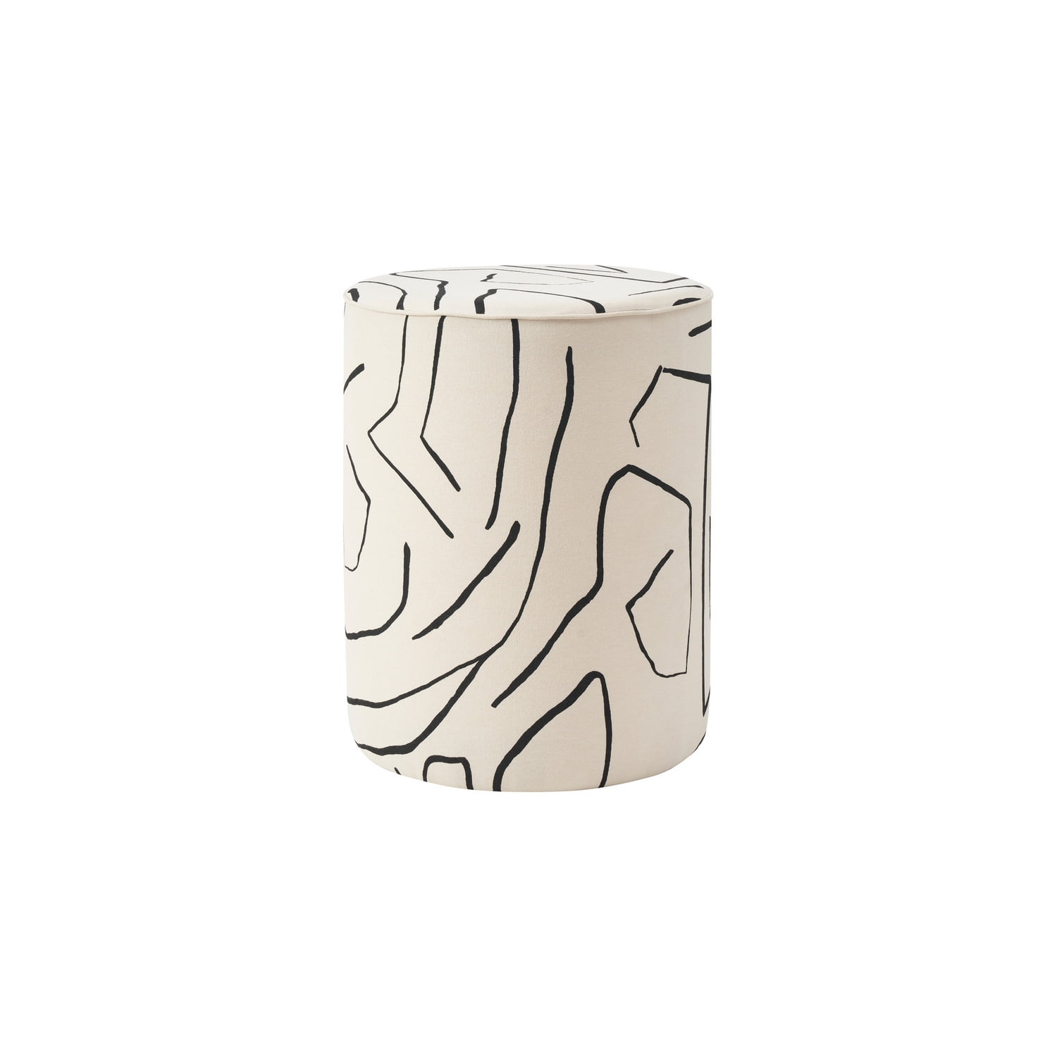 Homestock Mid-Century Marvel Stools, Featuring Stools With Abstract ...