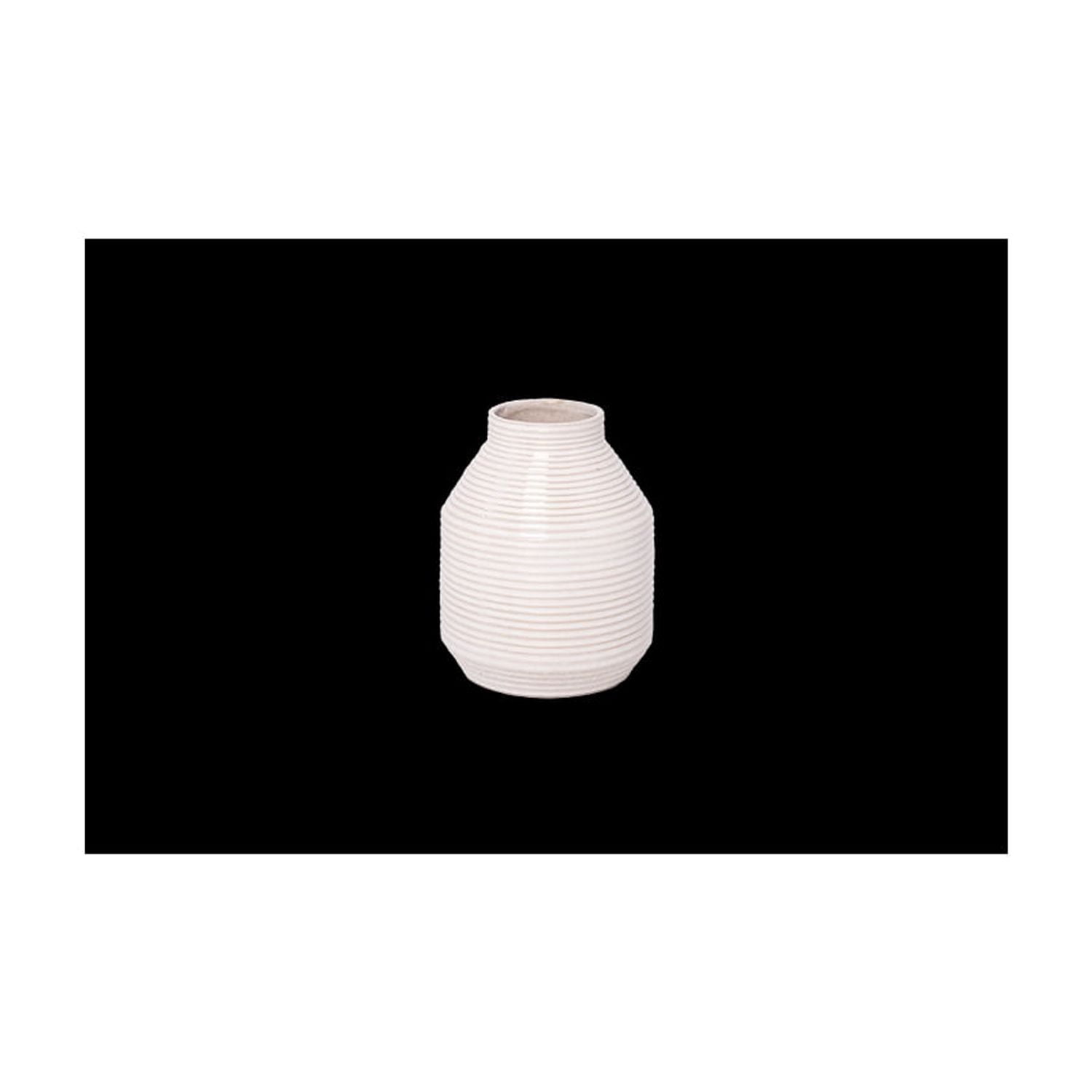 Homestock Modern Marvel Stoneware Vase Reactive - Walmart.com
