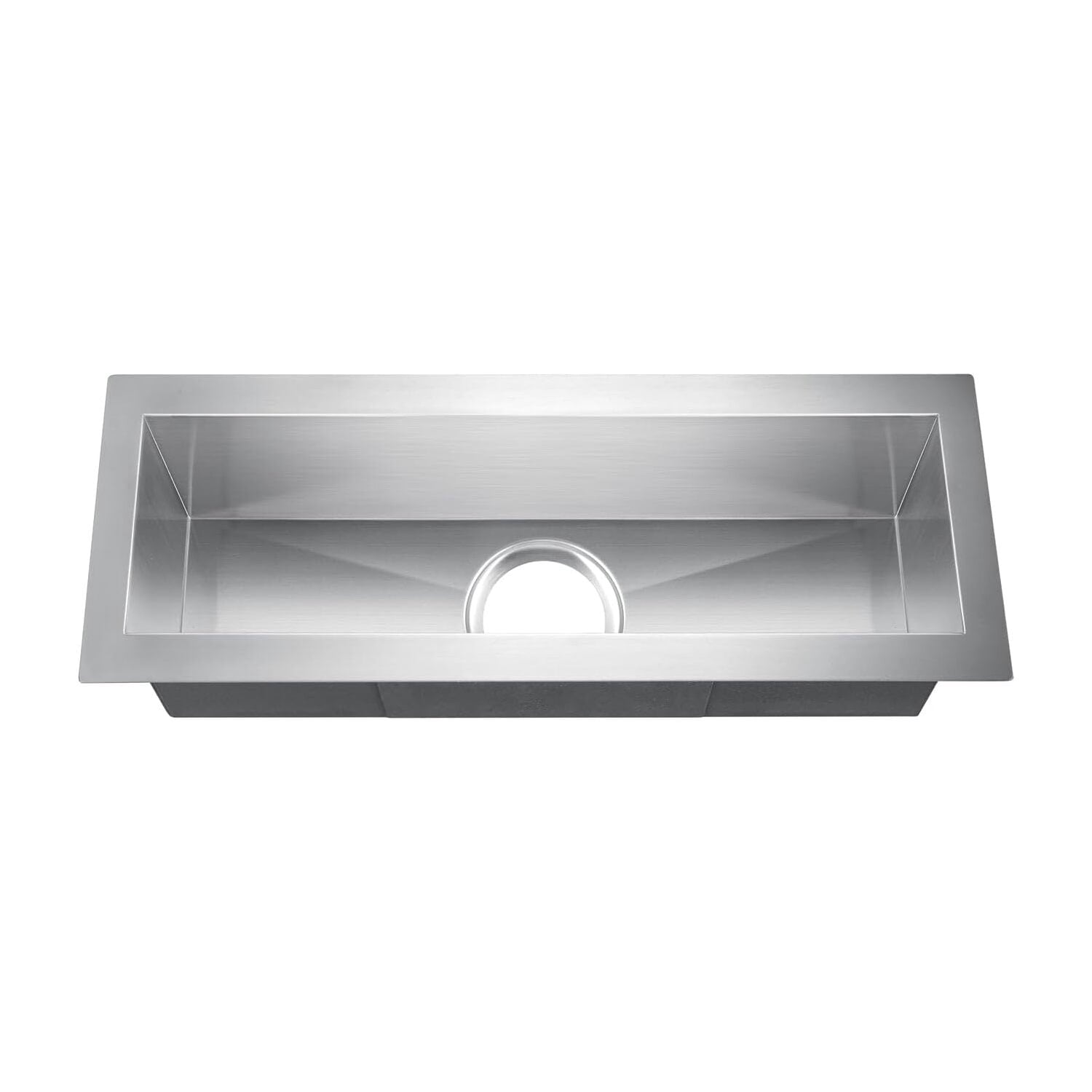 Homestock Natural Beauty 32 Inch Stainless Steel Sink With Sound ...