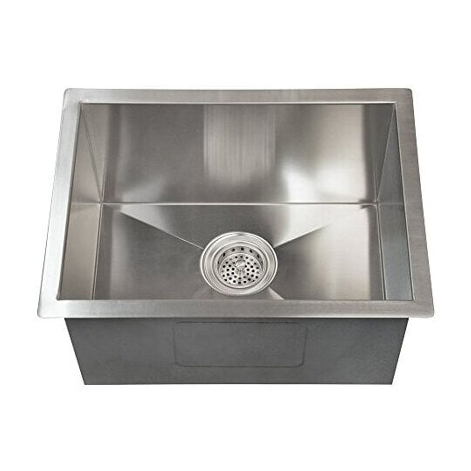 Homestock Old World Opulence 23 Inch Stainless Steel With Sound ...