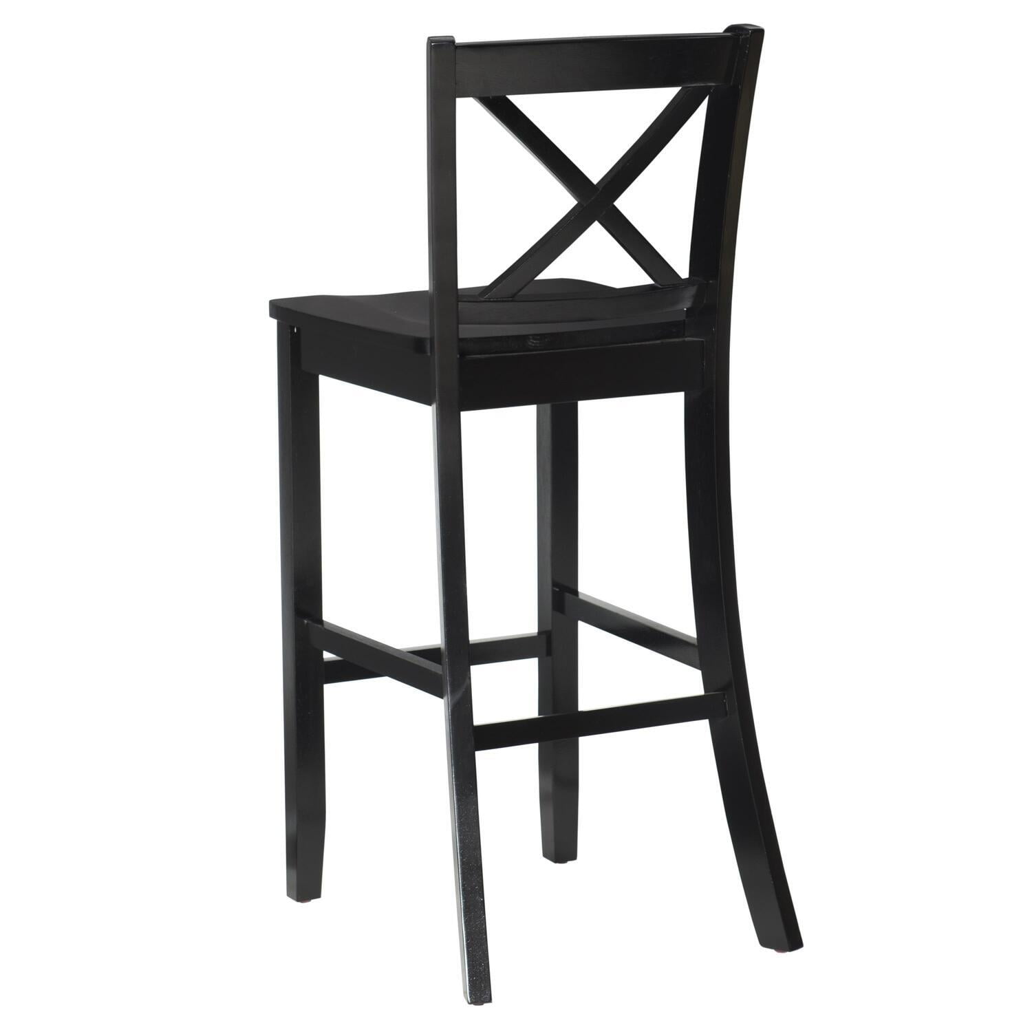 Renaissance X Back Counter Stool - Kitchen Bar Stool with Back - Tall ...