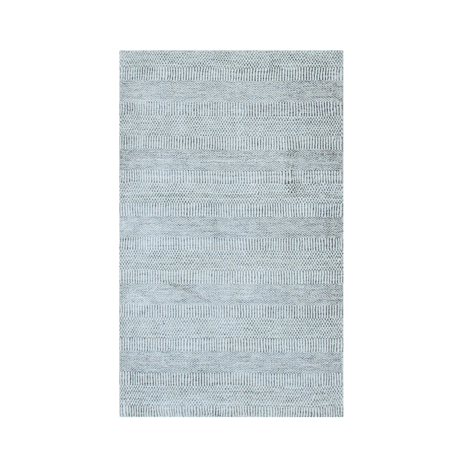 Hand ed Wool Grass Rug - Modern Beige Brown Area Rug - 2x4 ft Rectangle ...