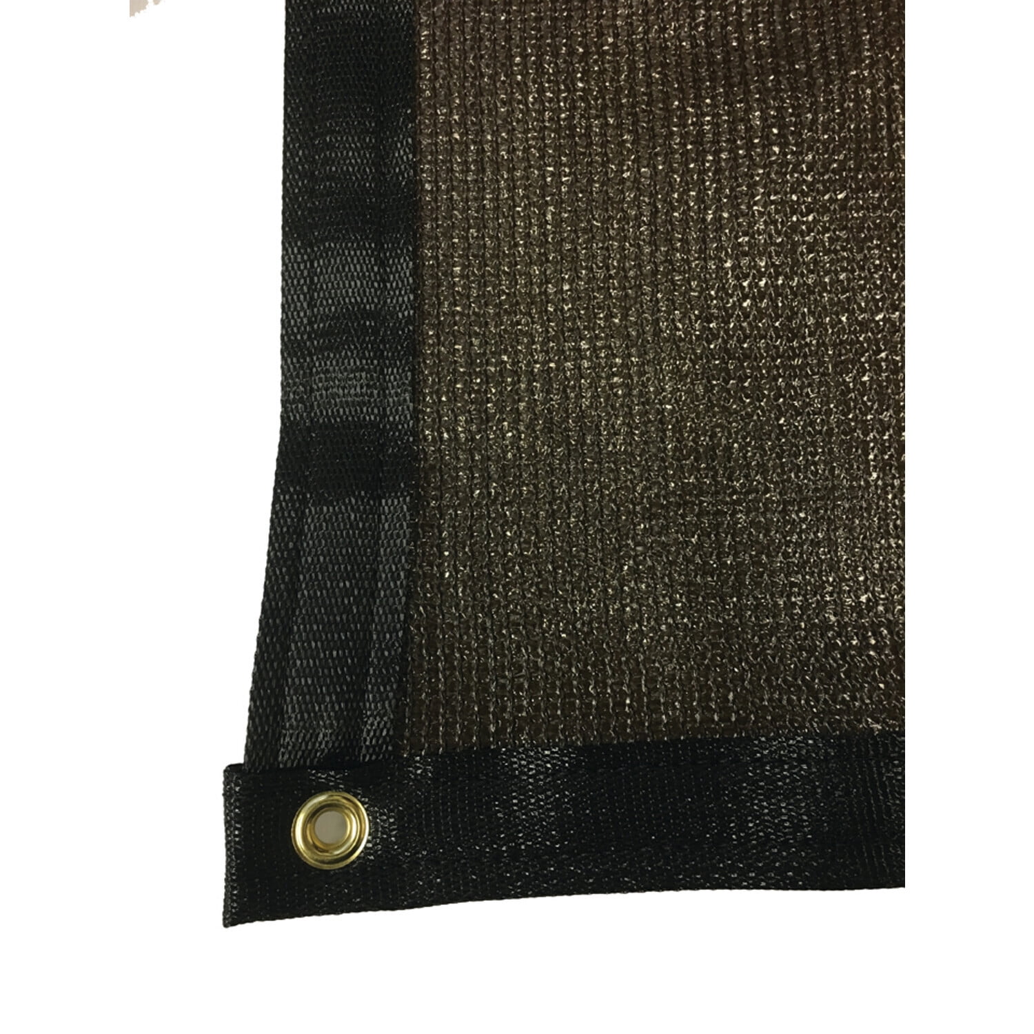 Privacy Shade Cloth 7.8Ft x 15Ft - Brown - 88% Shade - Durable Fabric ...