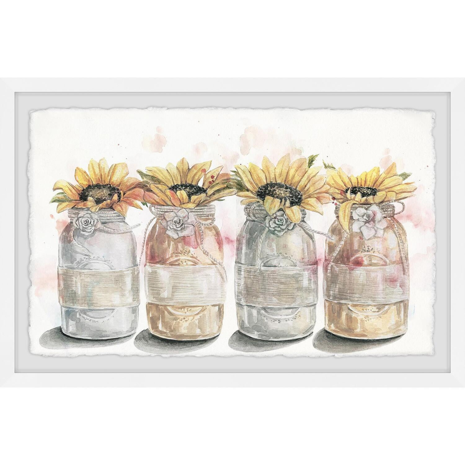 Homestock Rustic Retreat Floral Bloom Arrangement Ii Framed Painting ...