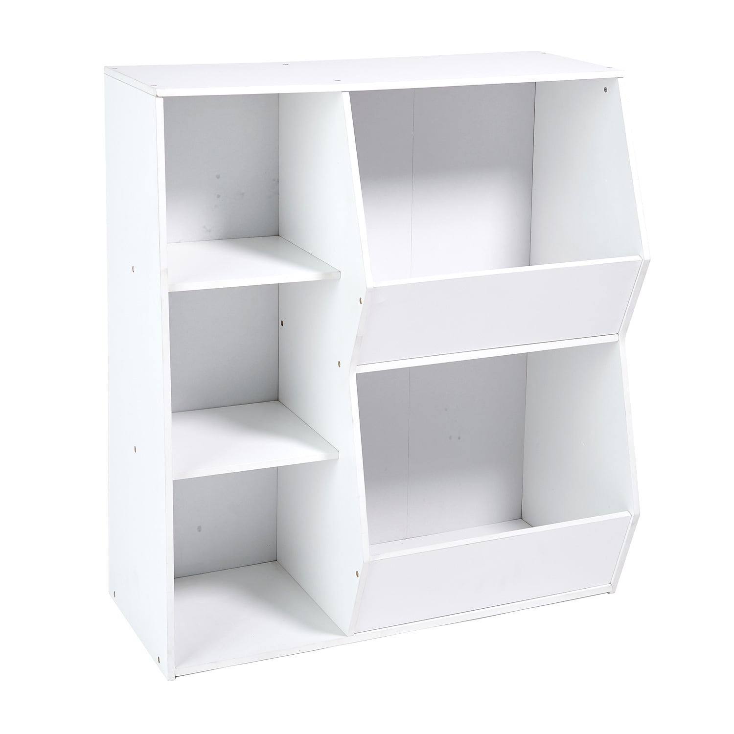 Homestock Rustic Revival Side-By-Side Combo Bin Storage Unit ...