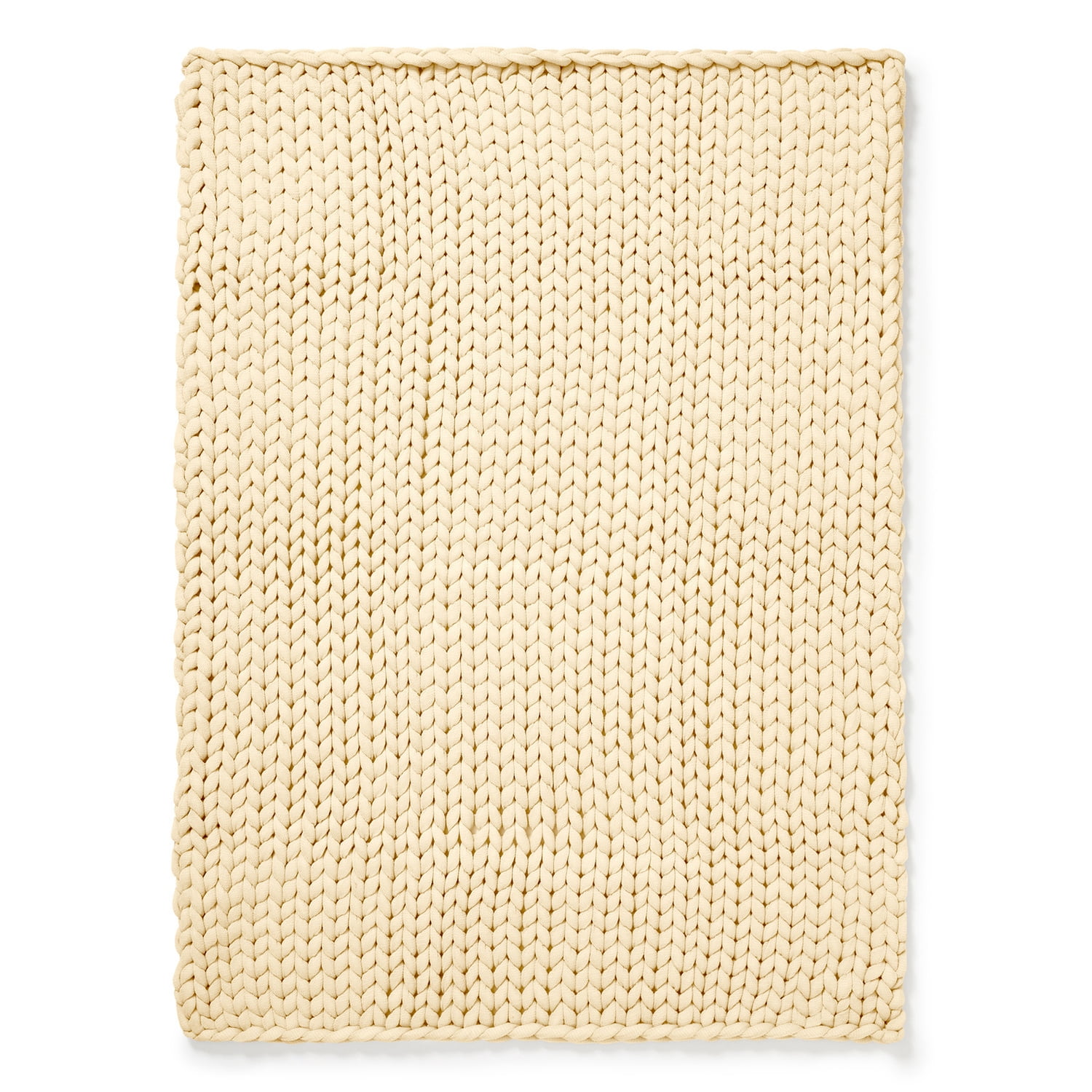 Homestock Timeless Trends Cream Throw - Walmart.com