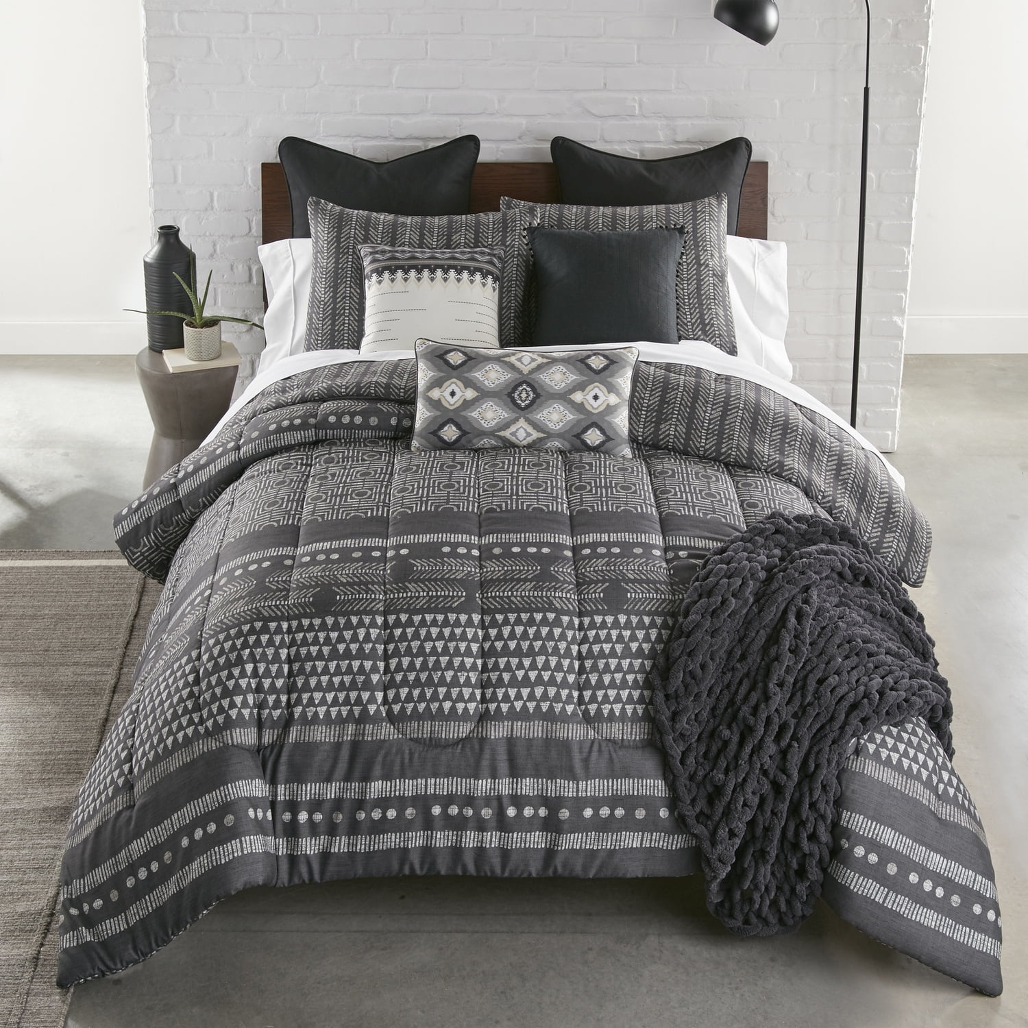 Homestock Tuscan Treats Queen Comforter Set - Walmart.com