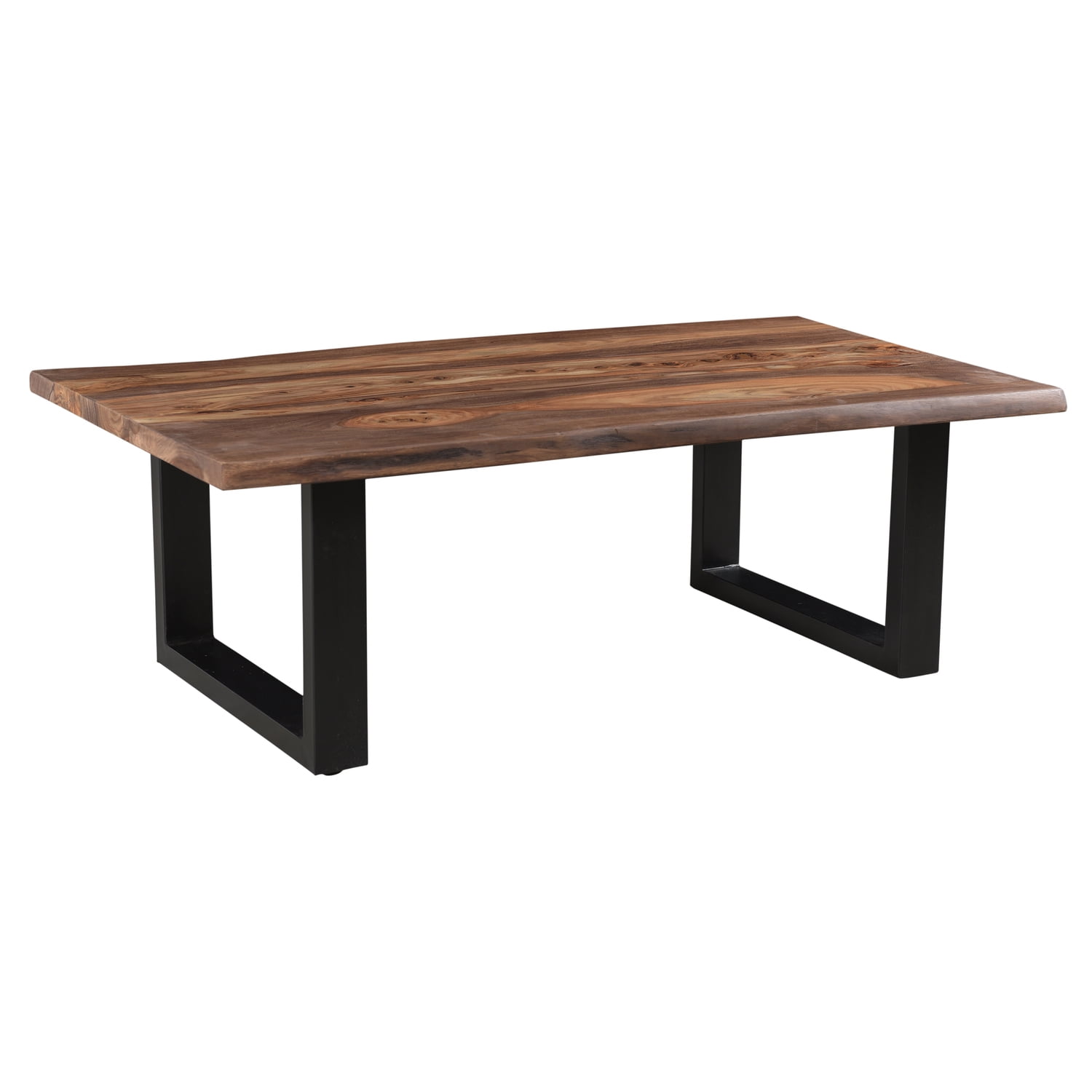 Homestock Upmarket Brownstone Finish Cocktail Table - Walmart.com