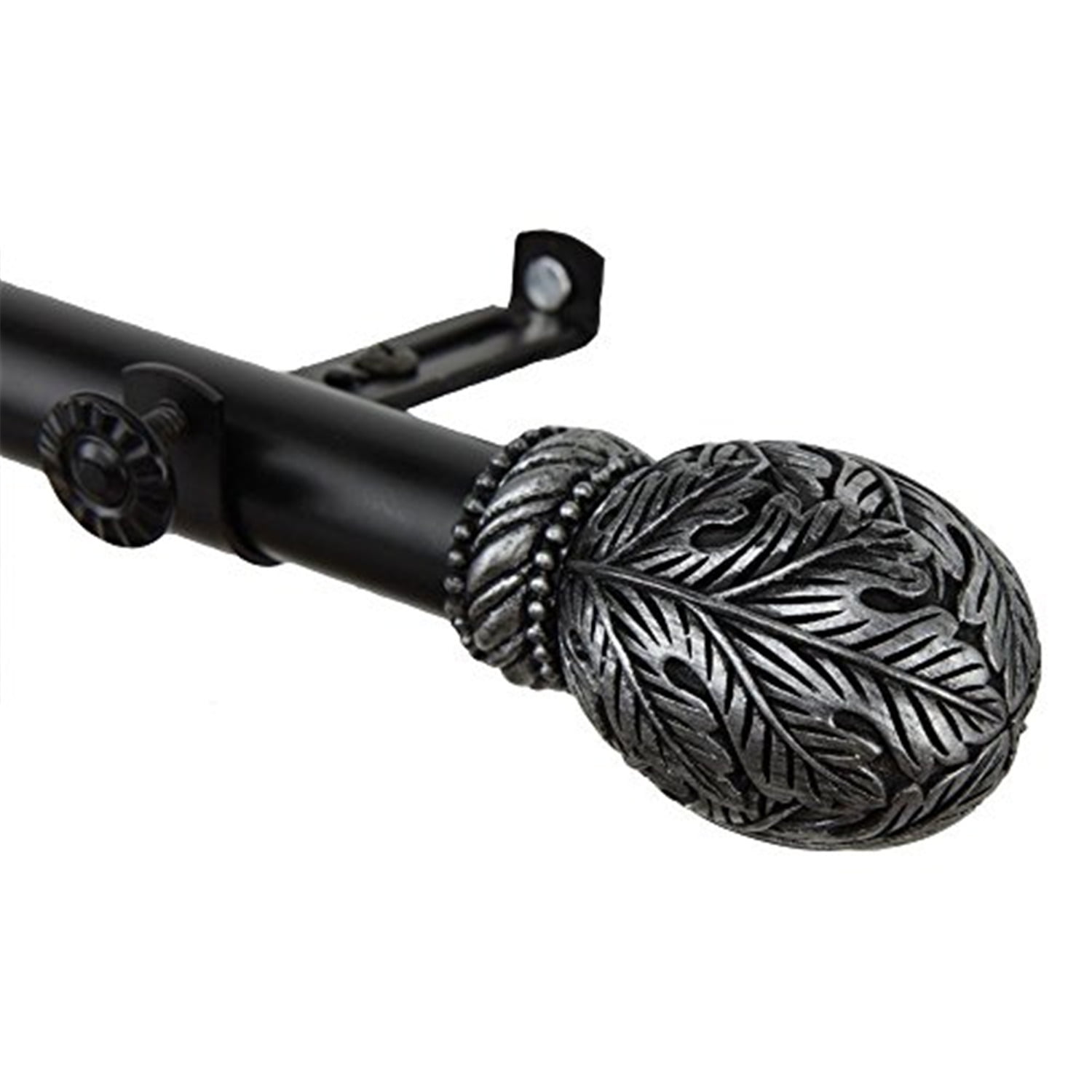 Homestock Victorian Vibes Home Decorative Window Curtain Rod, Tension ...