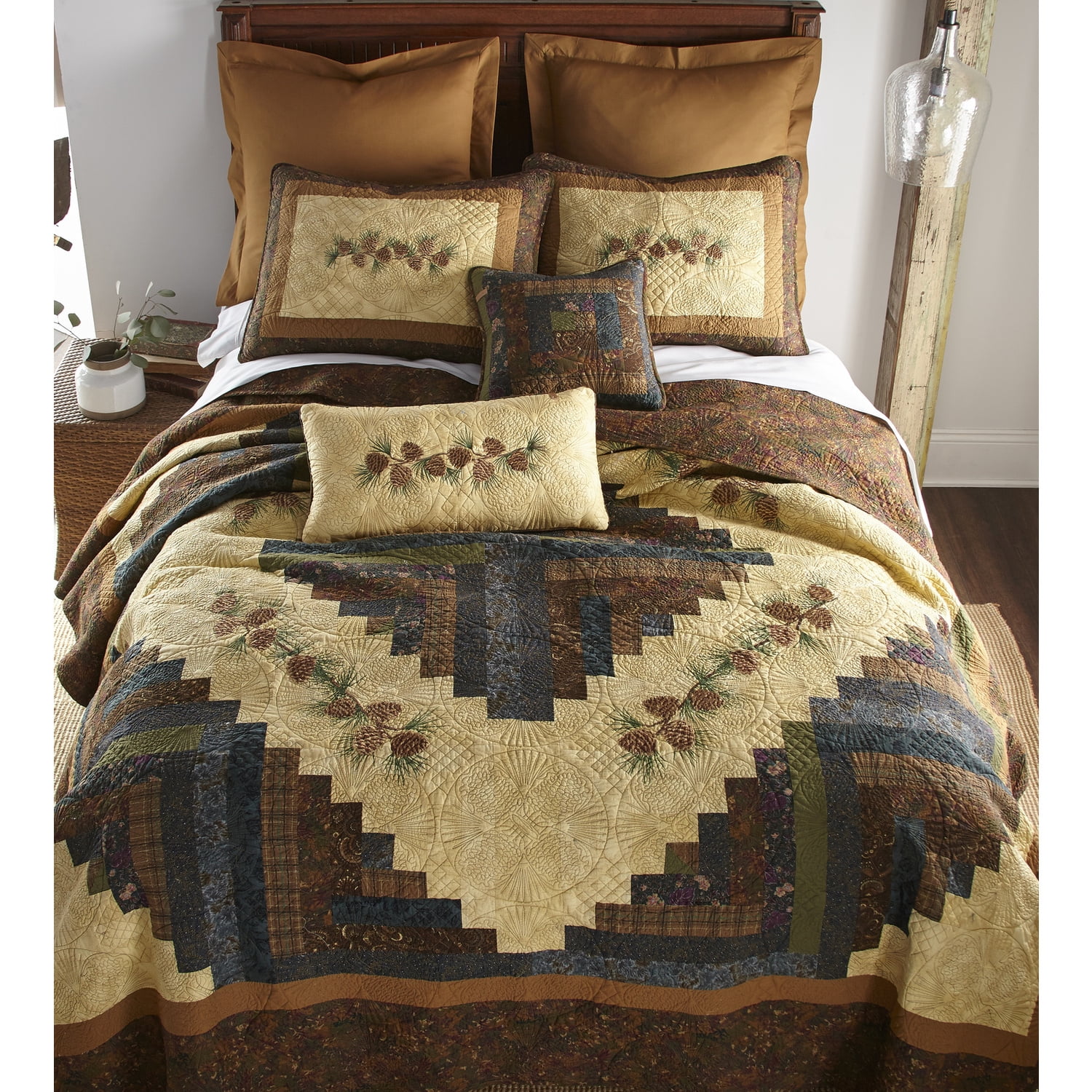 Homestock Victorian Vintage Full/Queen Quilt - Walmart.com