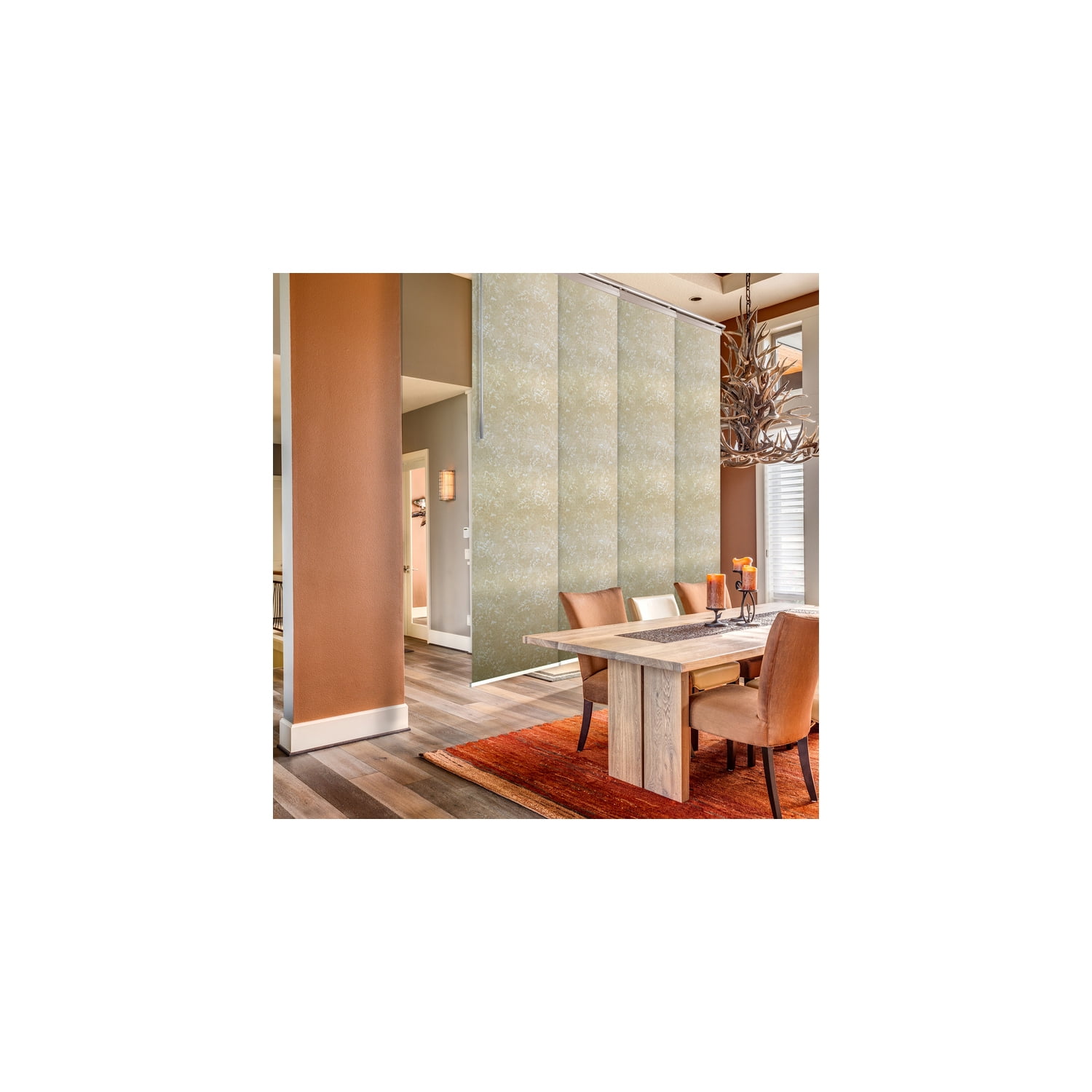 Victorian Room Divider PanelDecorative Steel ScreenAdjustable Width 48 ...