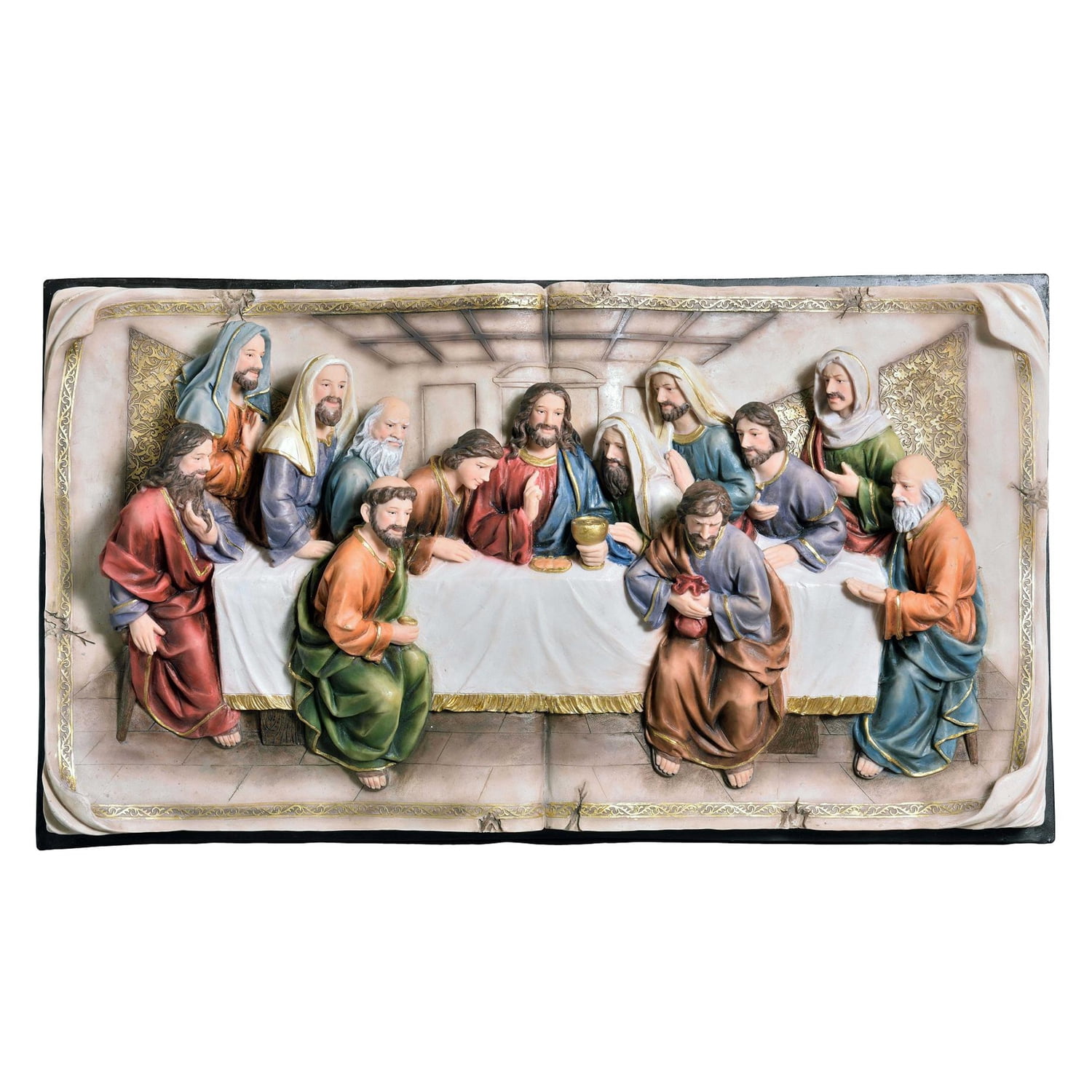 Homestock Victorian Virtue 20"H Last Supper Hanging - Walmart.com