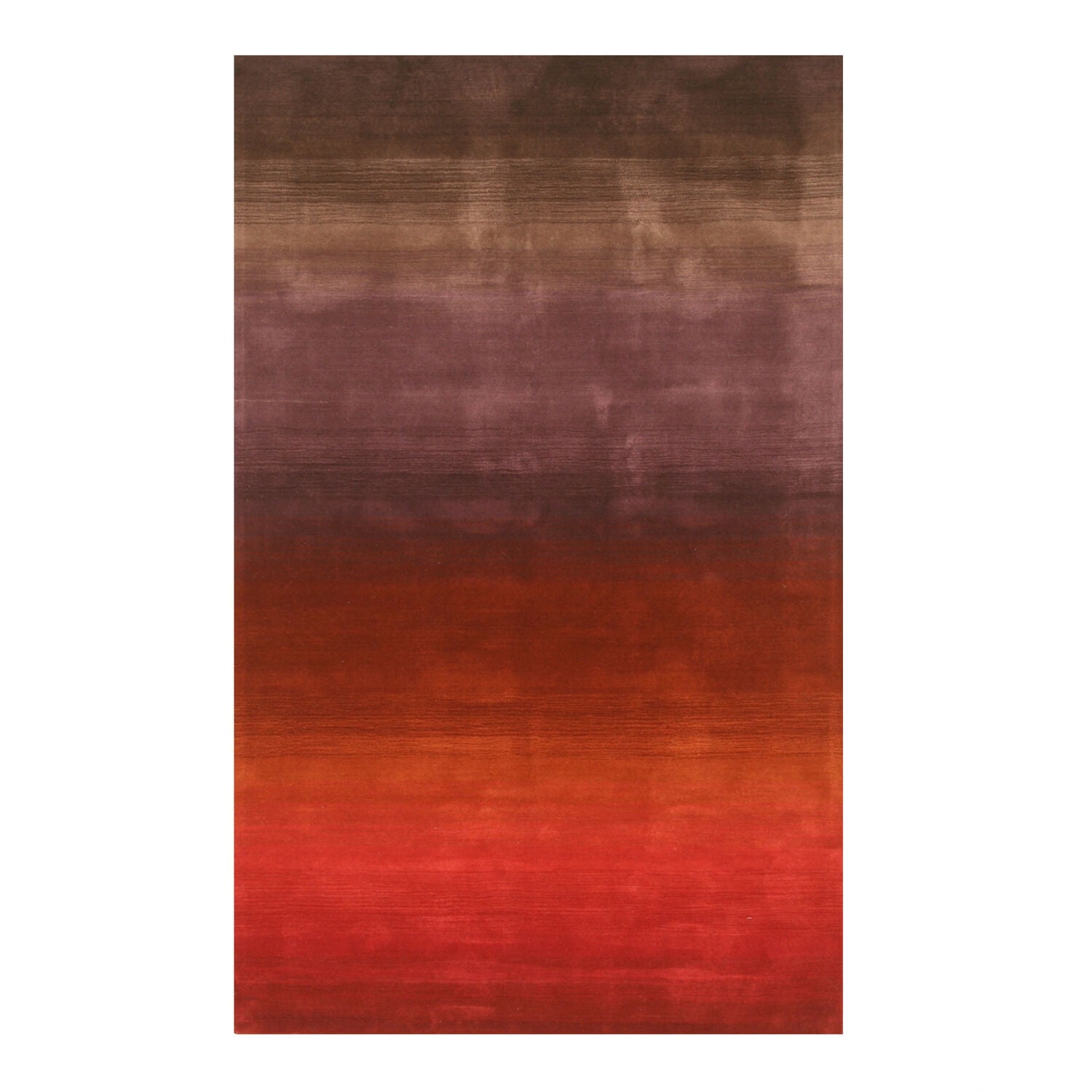 Homestock Vintage Variety Handmade Wool Rug, 4' X 6' - Contemporary ...