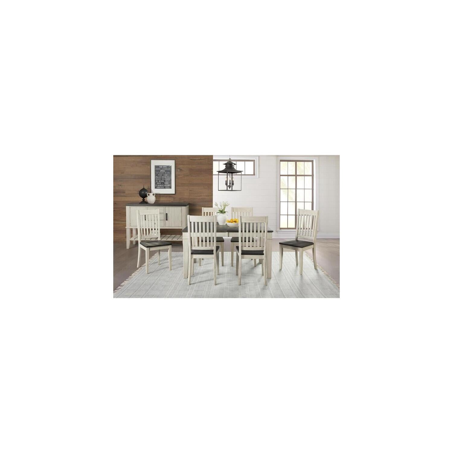 Homestock Vintage Visions 56" - 72" Leg Table With 16" Leaf - Walmart.com