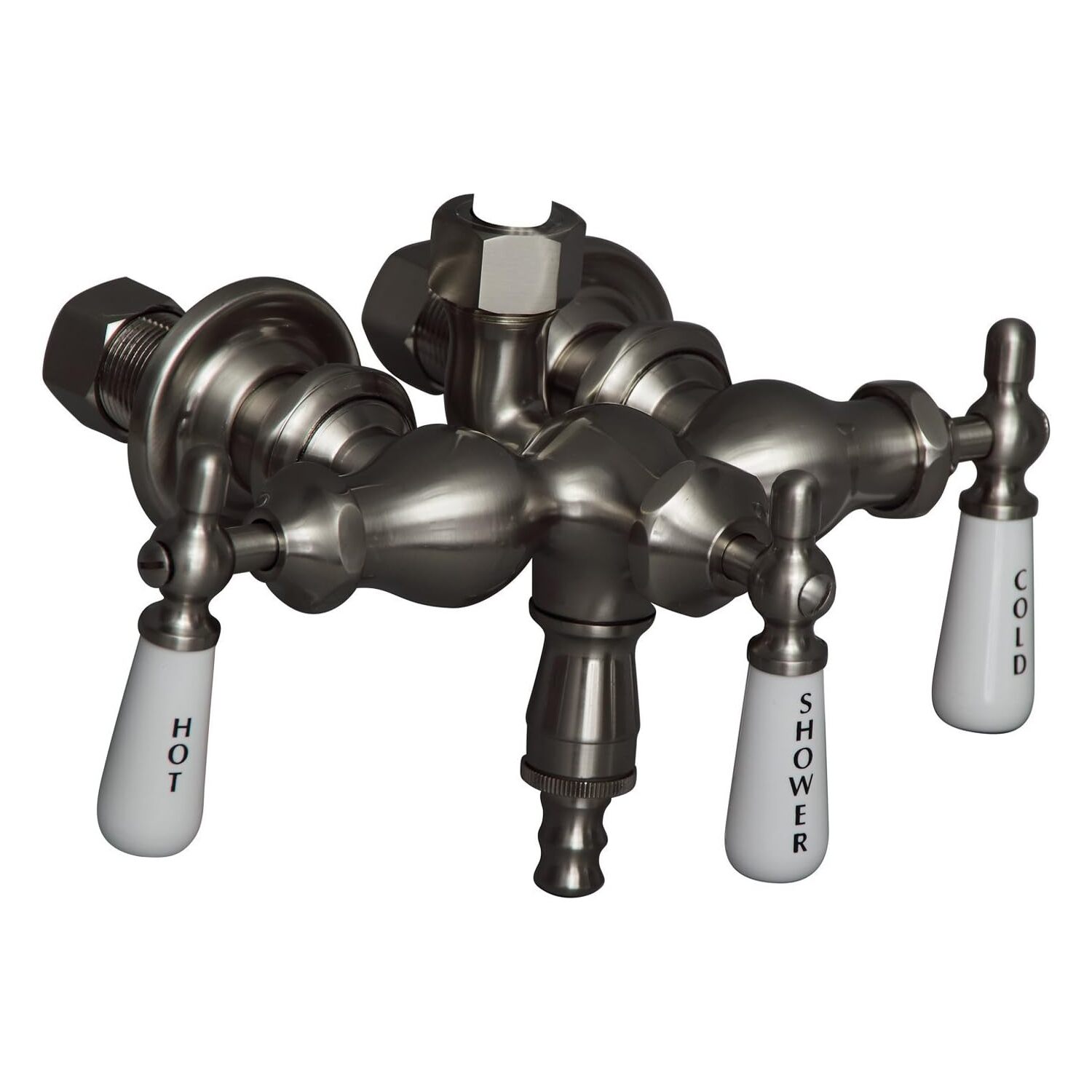 Homestock Zen Zone Wall Mounted Tub Filler For Acrylic Tubs With 3 ...