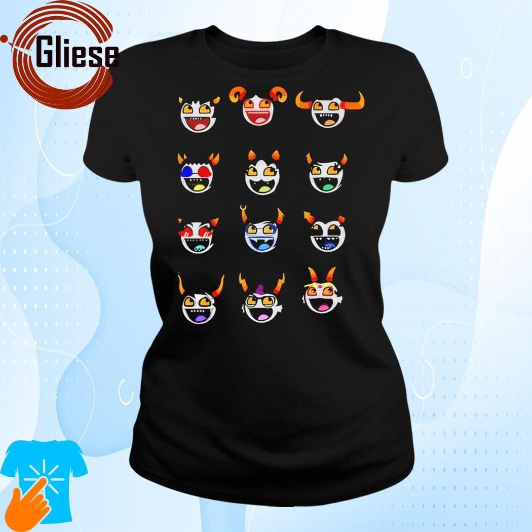 Homestuck Troll Awesome Smiley Icons T-shirt - Walmart.com