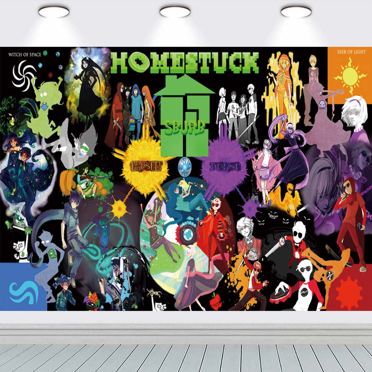 Homestuck school Poster Backdrop Banner Party Supplies Birthday ...