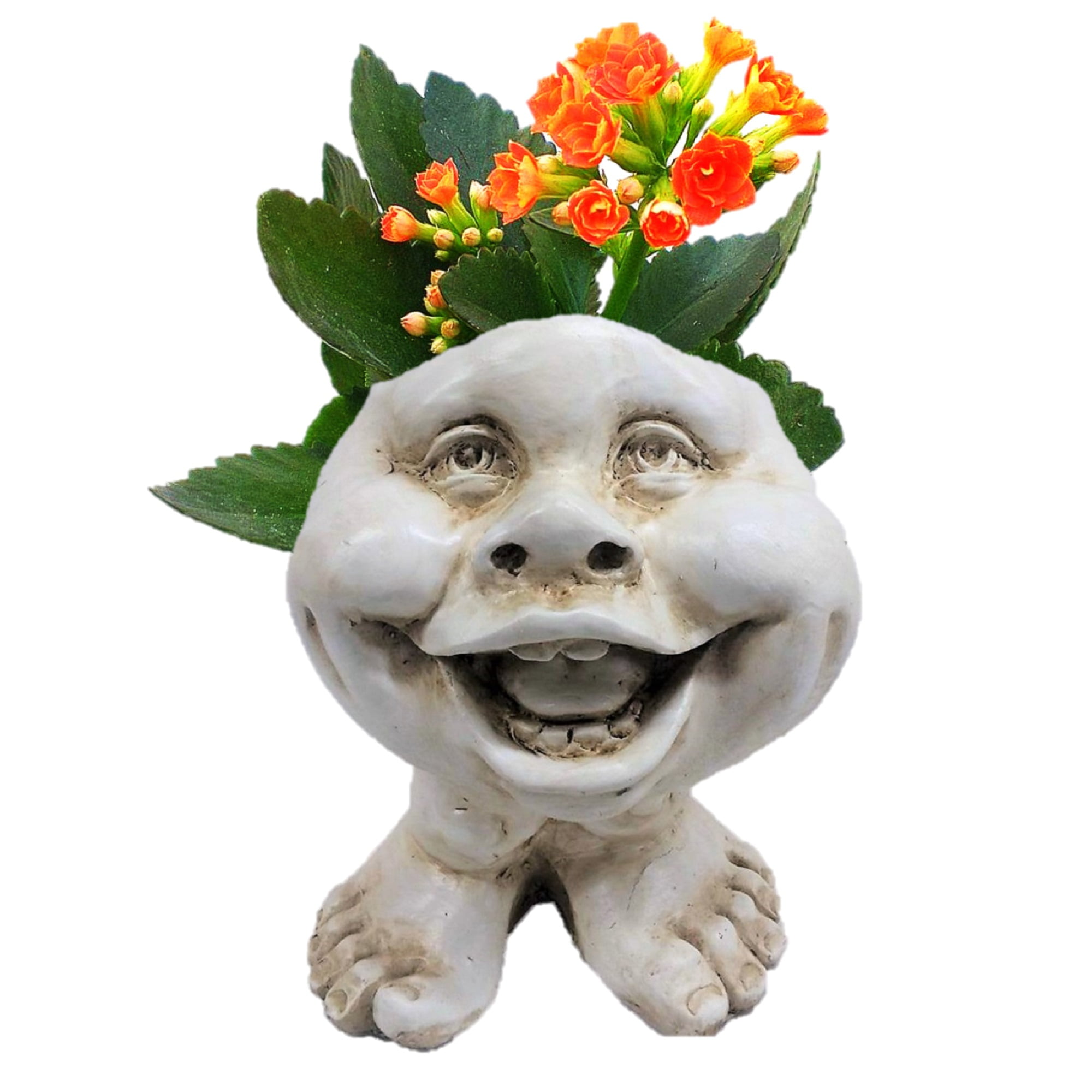 Homestyles 8.5 in. "Little Buddy" the Muggly Face Humorous Statue ...