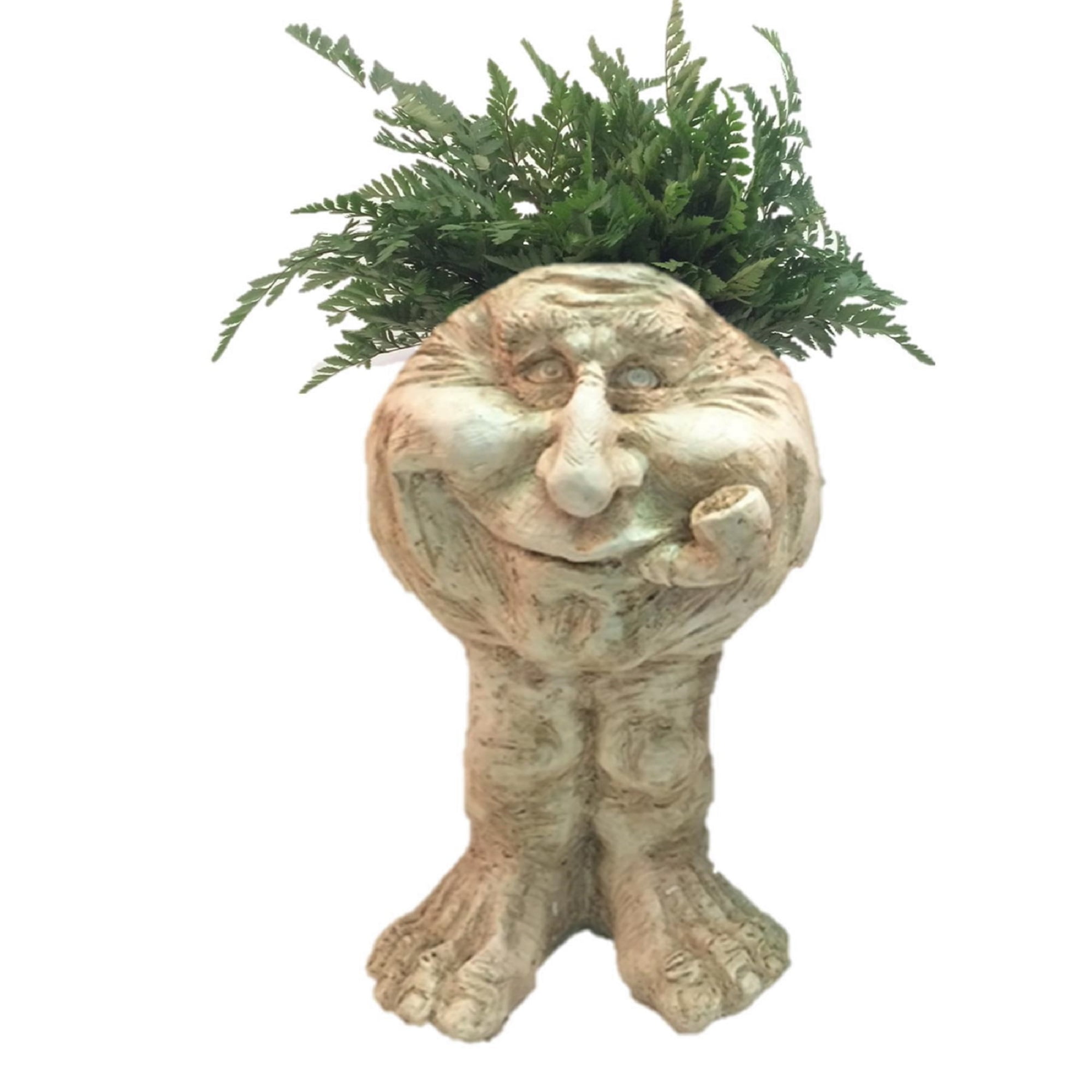 Homestyles Antique White Grandpa "Old Hickory" the Muggly Face Humorous ...