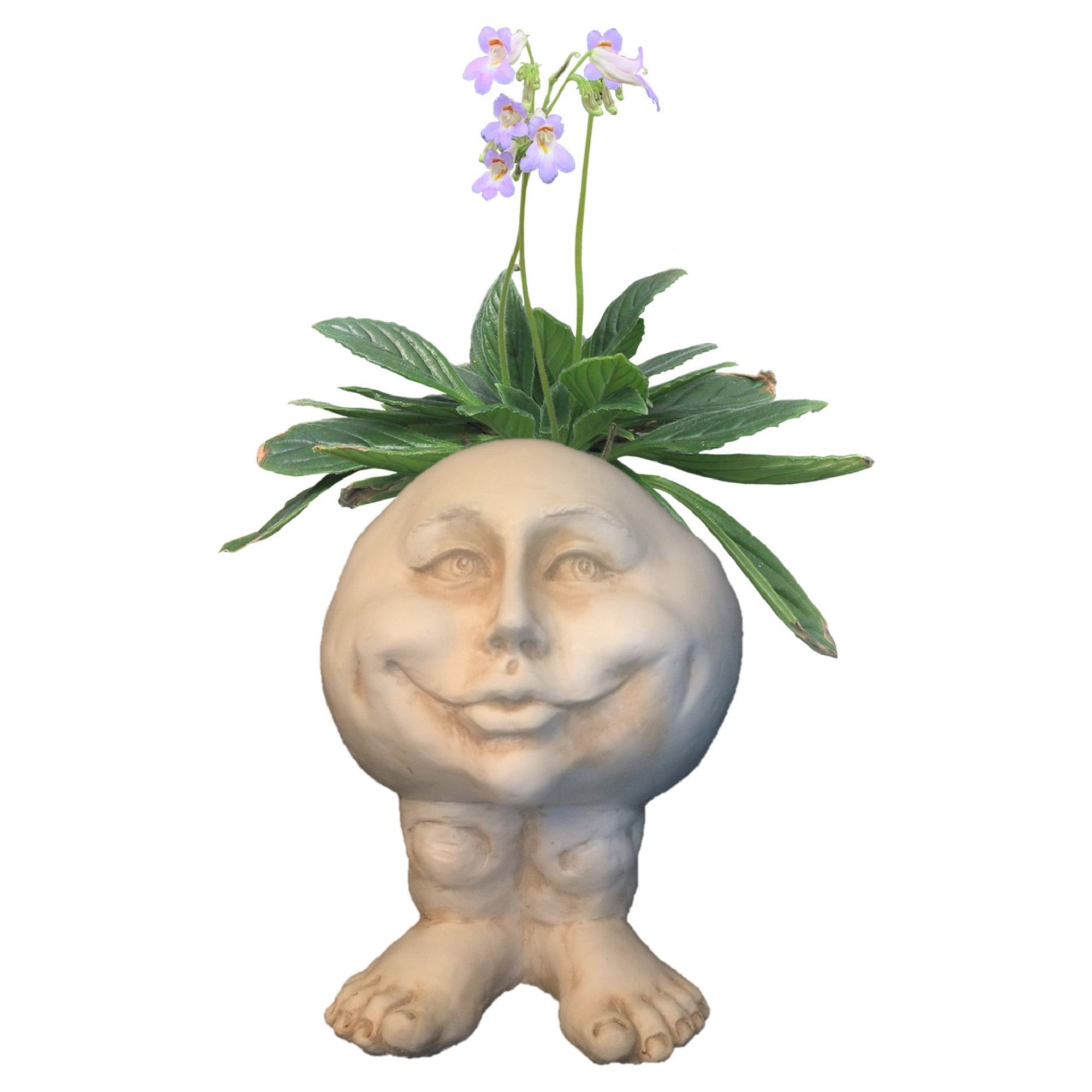 Homestyles Antique White Mama Petunia the Muggly Face Humorous Statue ...
