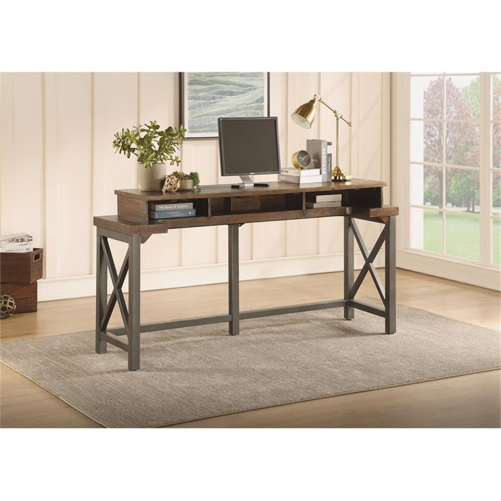 Homestyles Portman Brown Work Console - Walmart.com