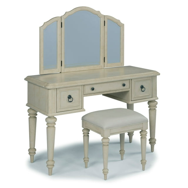 Homestyles Provence Off-White Vanity Set - Walmart.com