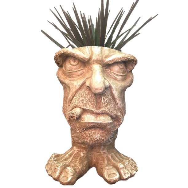 Homestyles Stone Wash 13 in. Uncle Carmine the Muggly Face Humorous ...