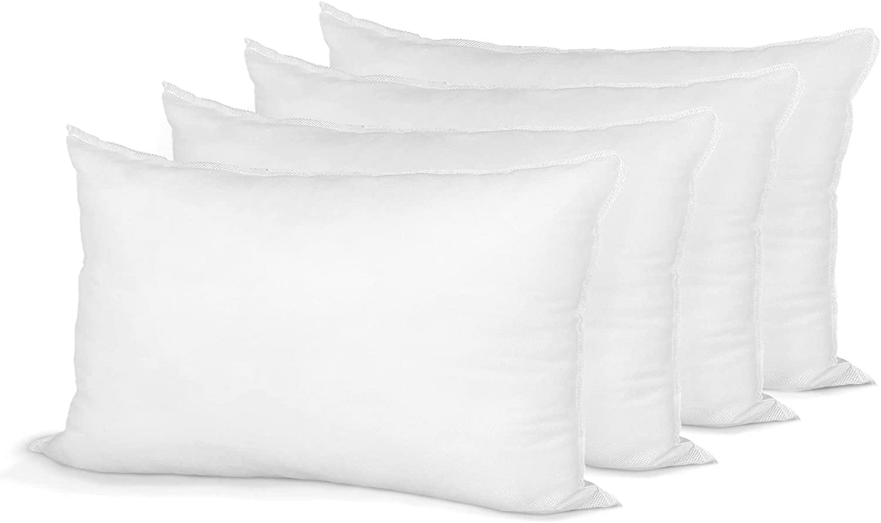 Hometex Canada Pillow Insert 14" x 20" Polyester Filled Standard Cover ...