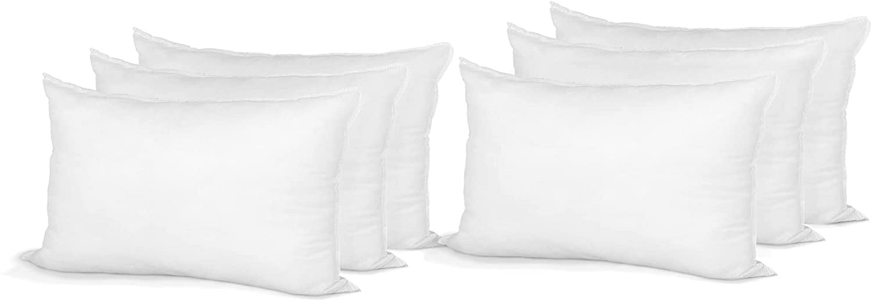 Hometex Canada Pillow Insert 20" x 26" Polyester Filled Standard Cover (6 Pack) - Walmart.com
