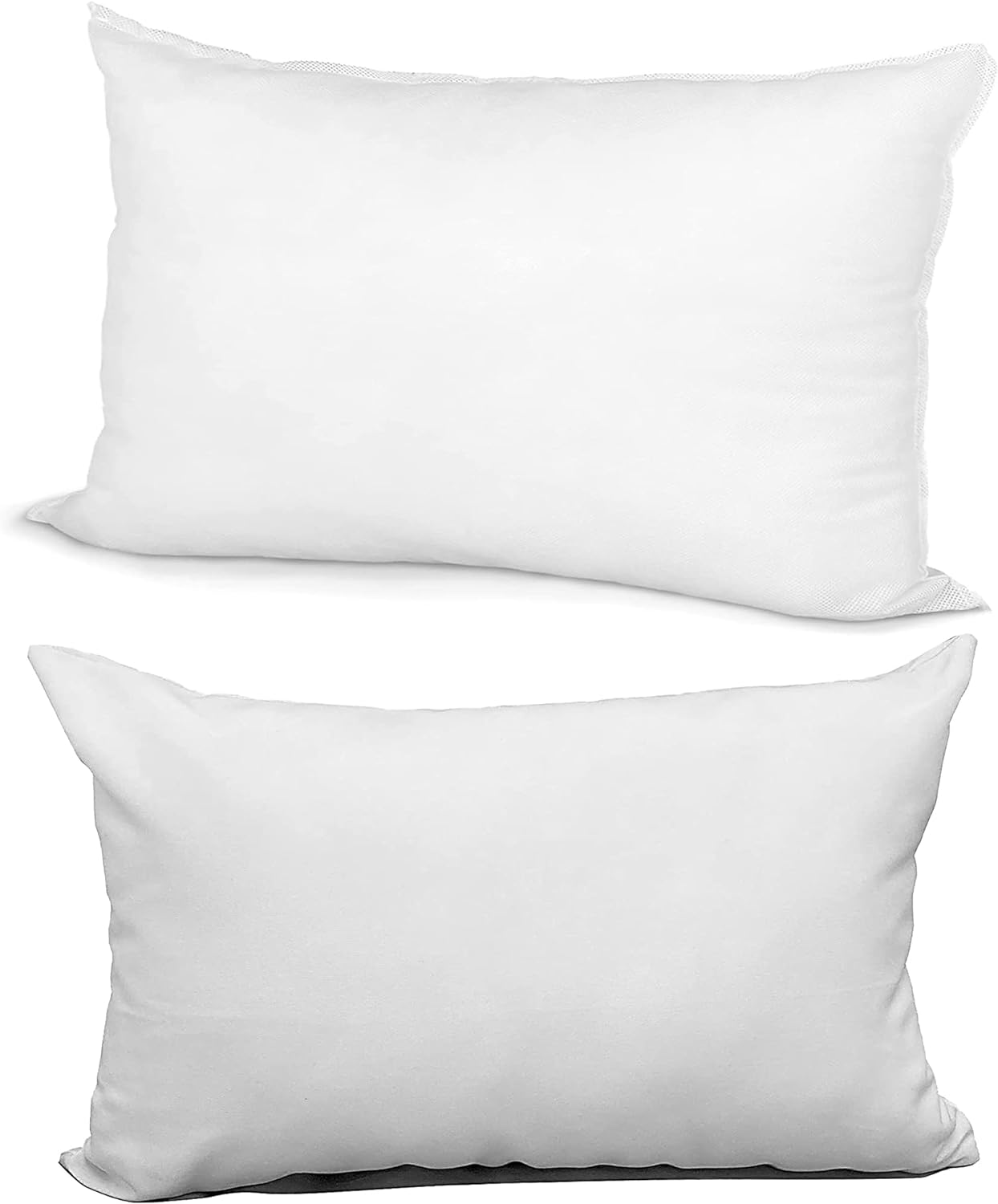 Hometex Canada Pillow Inserts 12" x 18" + White Sublimation Covers 12 ...