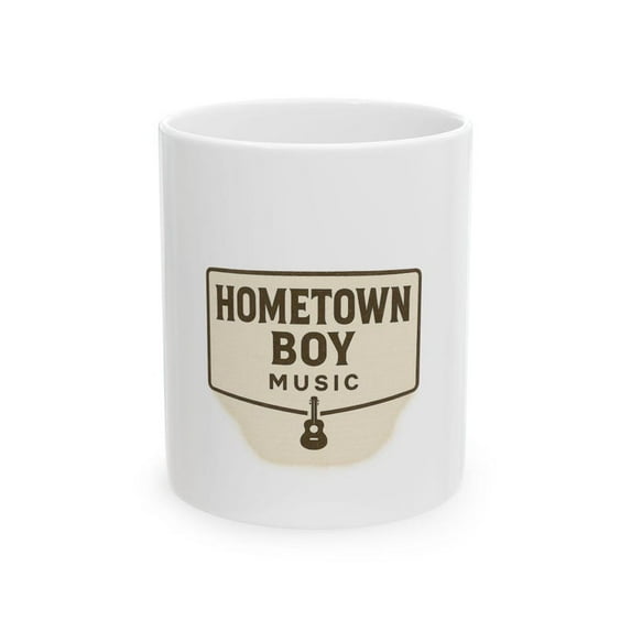 Hometown B1Oy Music Ceramic Mug - Perfect for Coffee Lovers, Music Fans ...